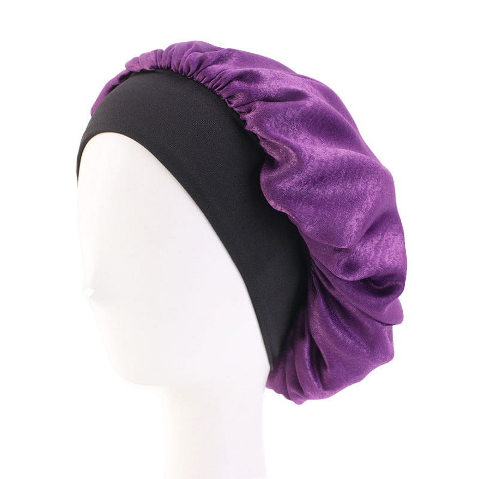 Maiden satin nightcap (purple) - Walmart.com