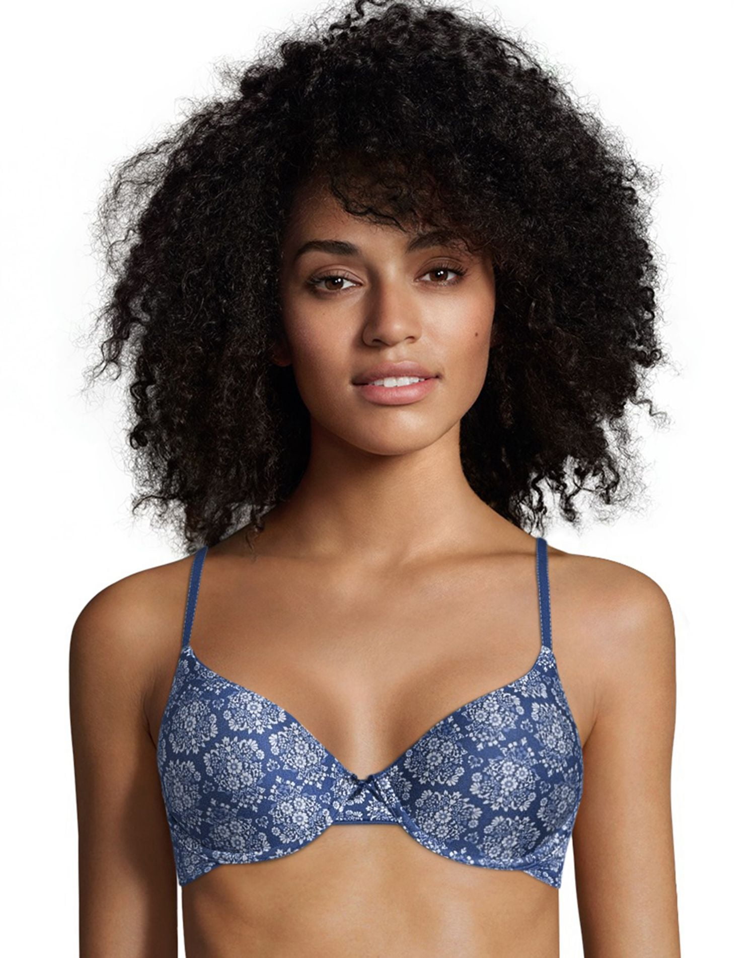 Maidenform® Comfort Devotion® Demi T Shirt Bra Baroque Print Navy
