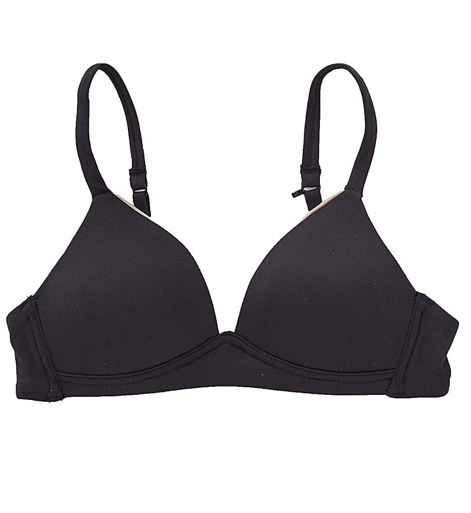 Maidenform Girls Comfort Devotion Wirefree Bra, 32A, Black - Walmart.com