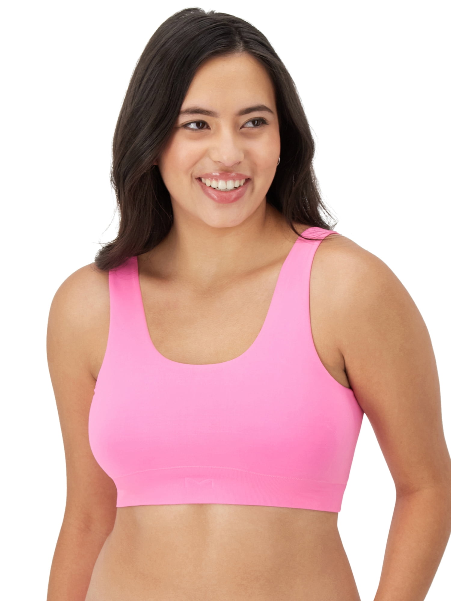 Maidenform Women's Seamless Scoop Crop Bralette, Style MBW107 - Walmart.com