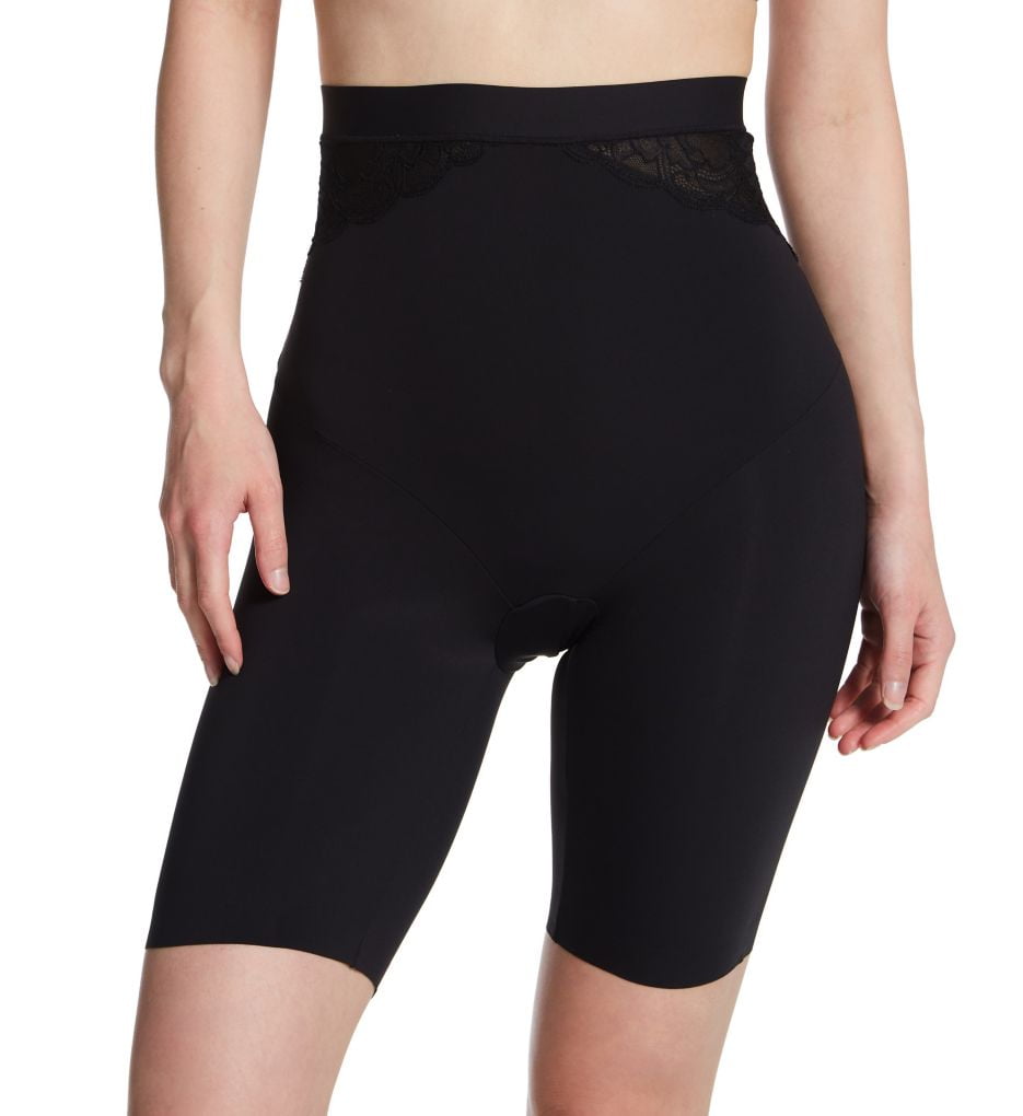 Maidenform Womens Eco Lace High Waist Thigh Slimmer Shapewear - Walmart.com