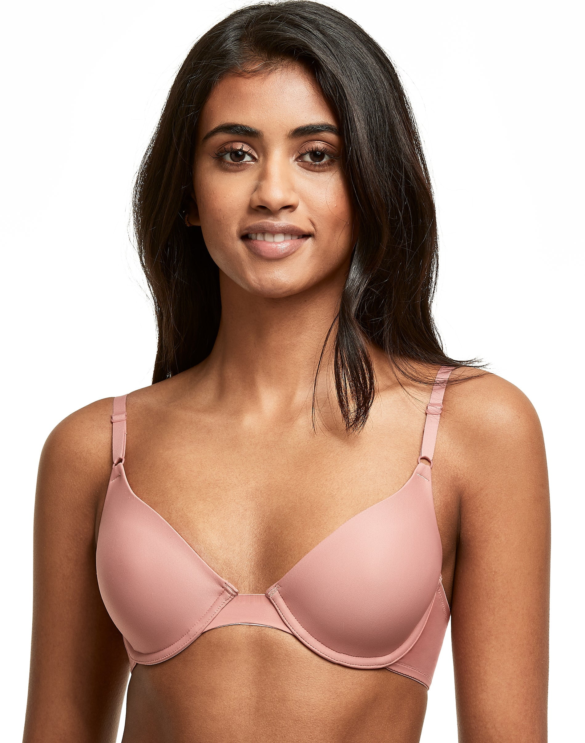 Maidenform Womens One Fab Fit Tailored T Shirt Bra 34d Misted Rose