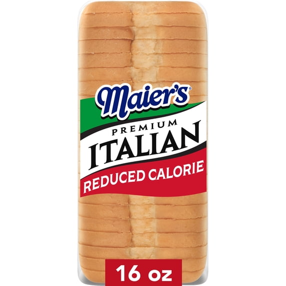 Maier's, Italian Bread, 16 oz, White Italian Bread, Bag - Walmart.com
