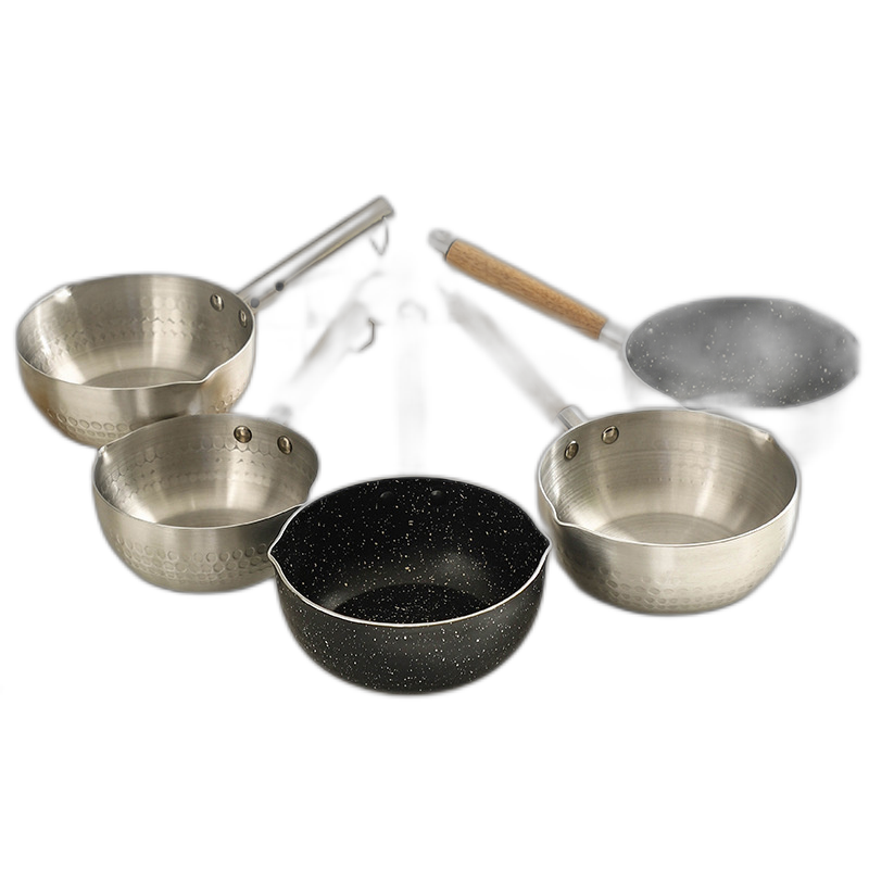 Maifanshi Snow Pan Japanese Household Baby Noodles Soup Pot Wooden ...