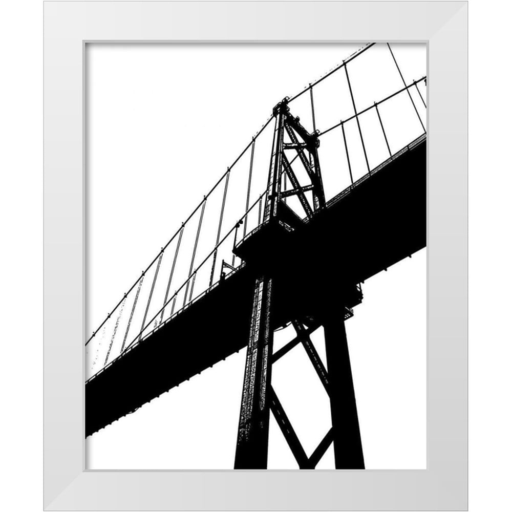 Maihara/Watt, Jeff/Boyce 20x24 White Modern Wood Framed Museum Art ...