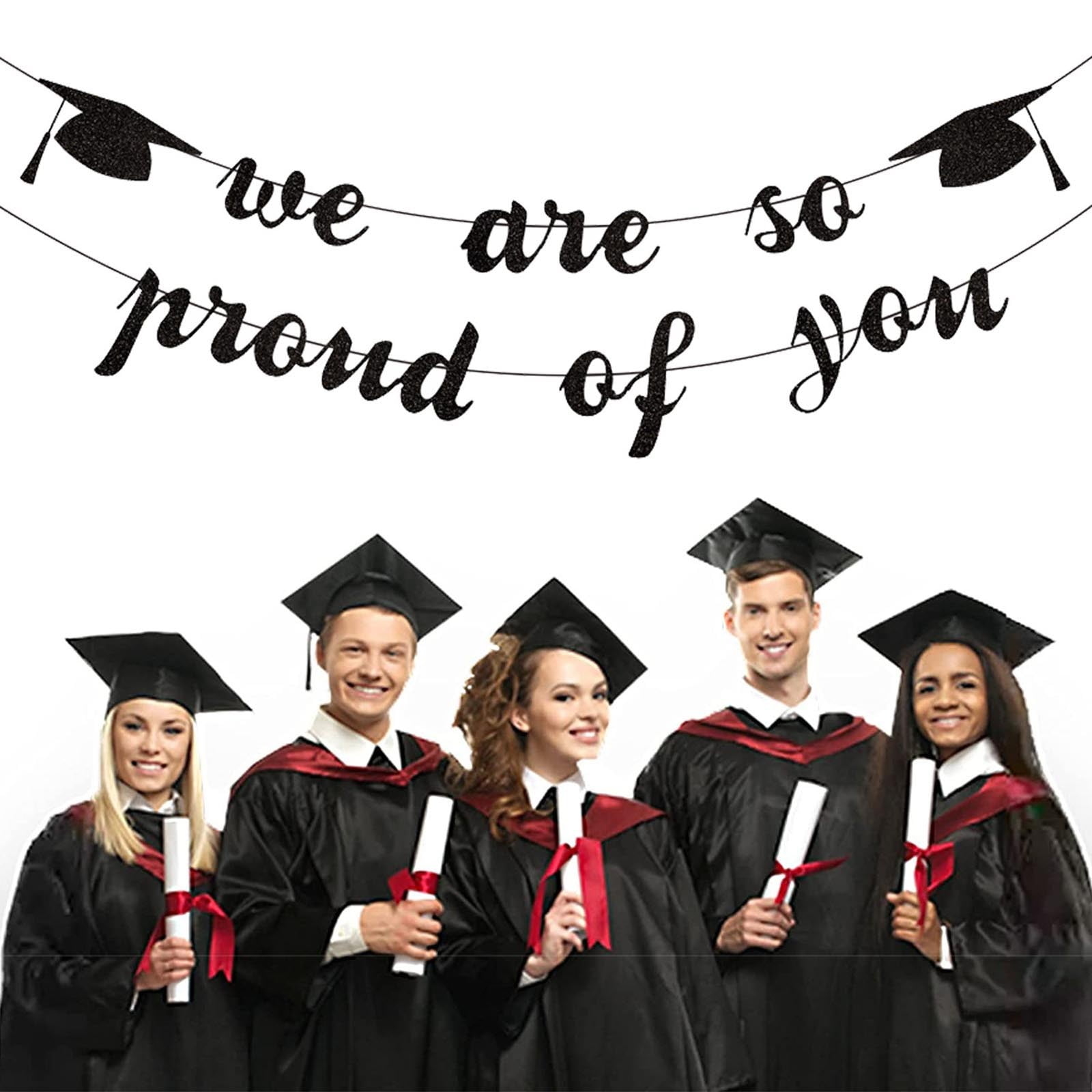 Maijiayi Graduation 2025, Elegant Graduation Decorations 2025 Banner ...