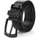 Maikun Men's Vintage PU Leather Belt, Casual Dress, Adjustable Size ...