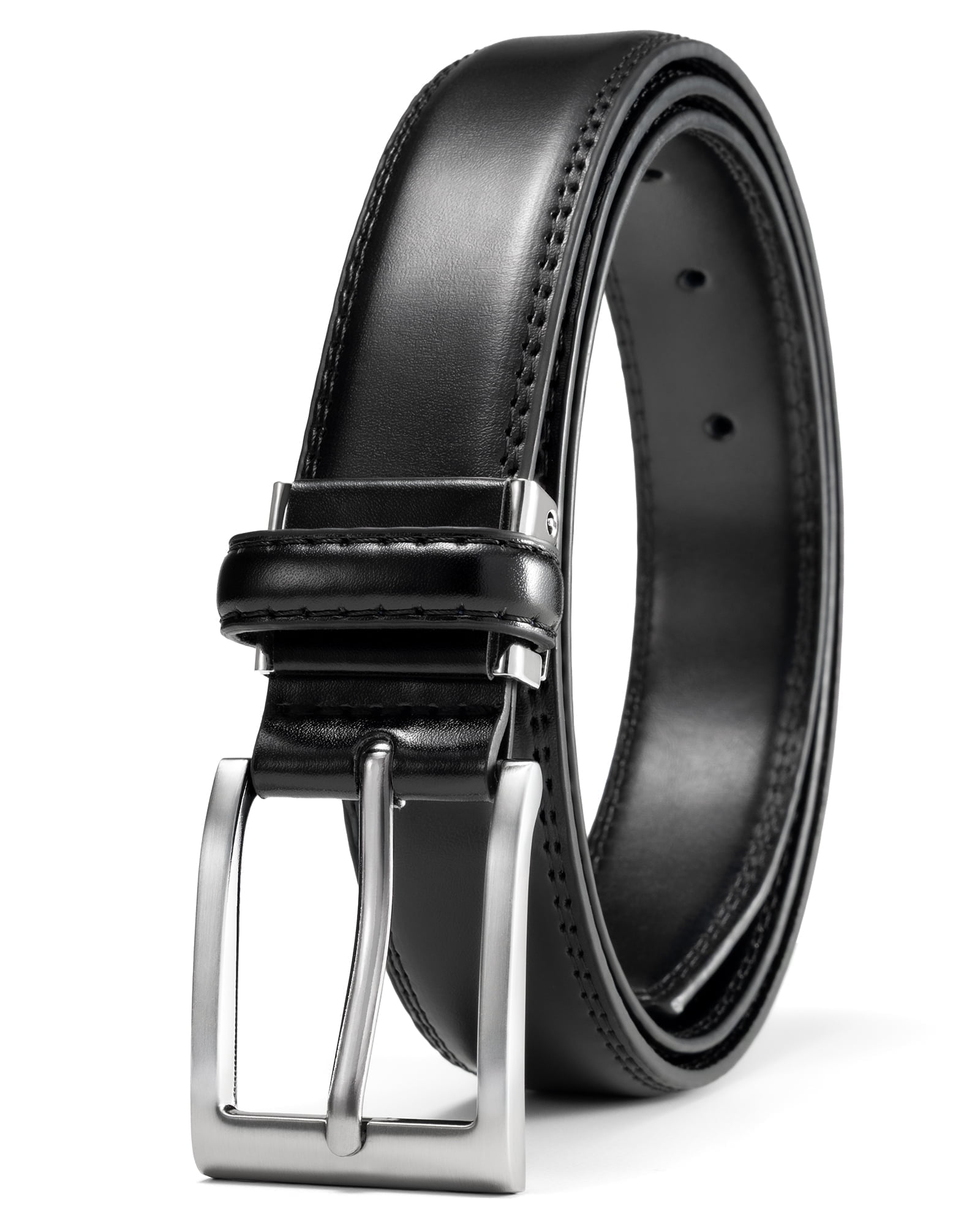 Maikun belts for men black belt mens dress belt For Casual Suits Jeans Uniform - Walmart.com