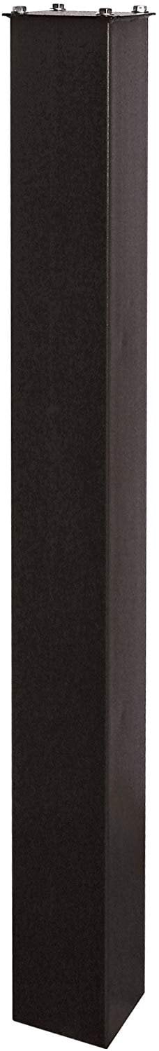 Mail Boss 7121, Black Steel In-Ground Mounting Post, 43 x 4 x 4 inches ...