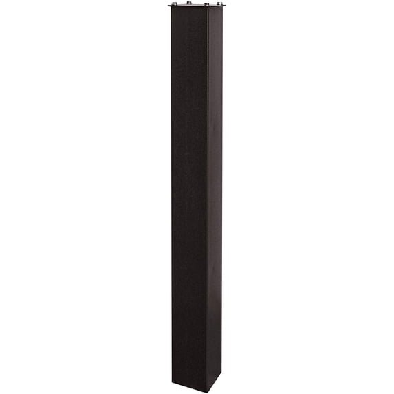 Mail Boss 7121, Black Steel In-Ground Mounting Post, 43 x 4 x 4 inches ...