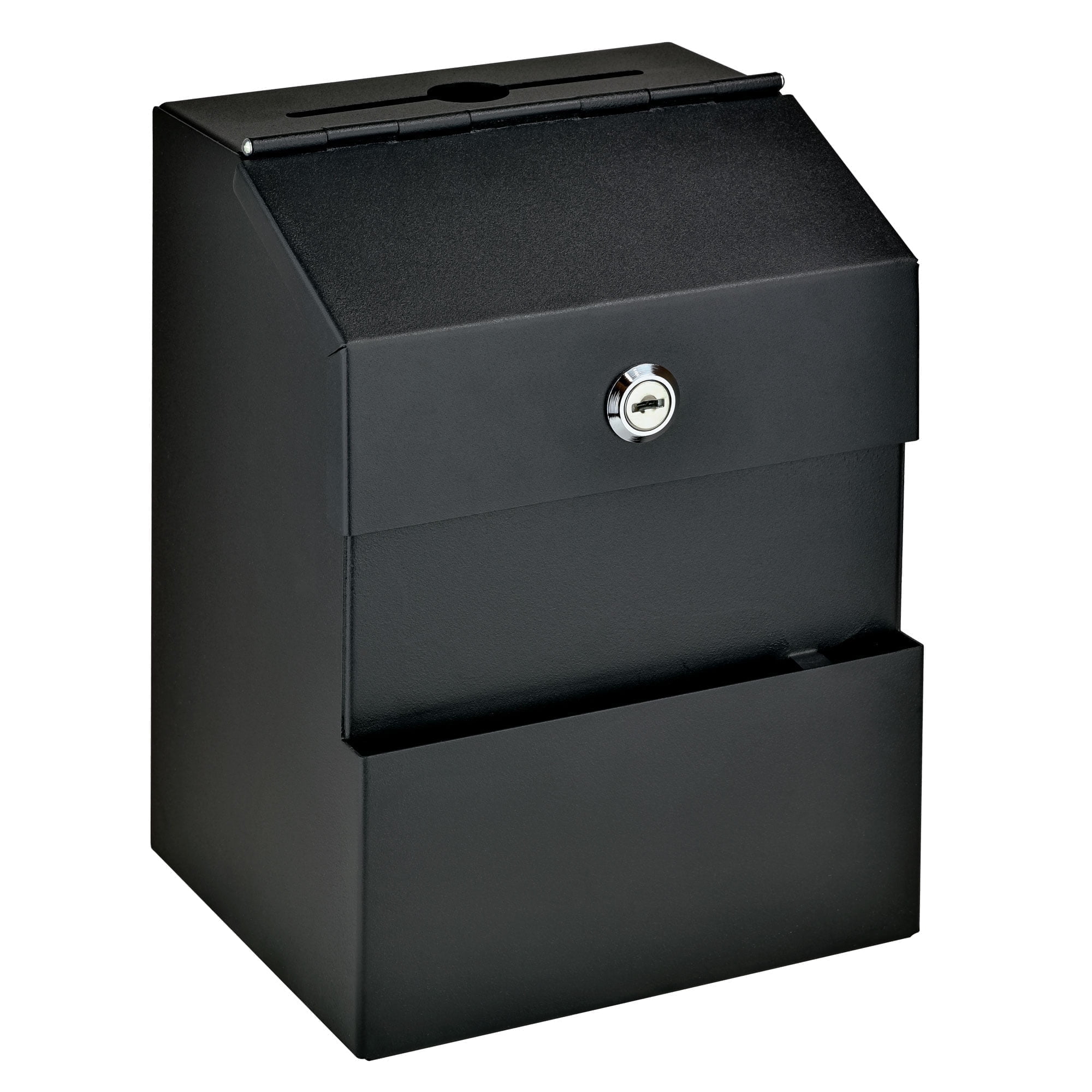 Mail Boss Comment Boss 8100 Locking Steel Suggestion Box - Key Drop Box ...
