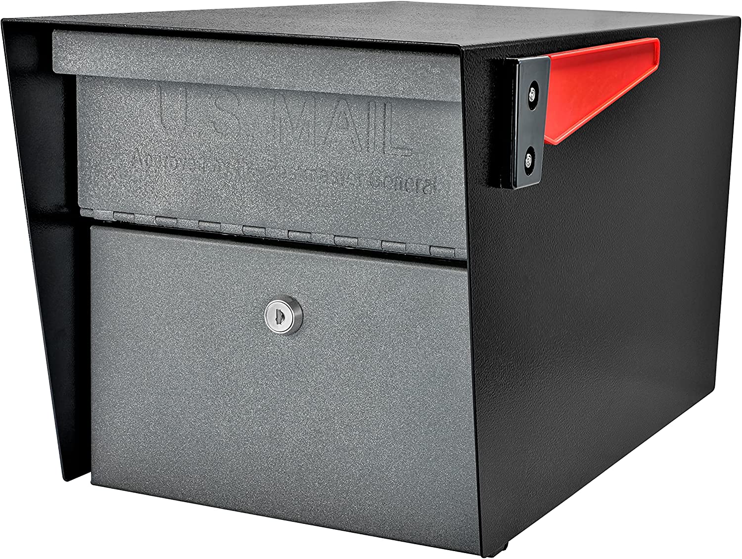 Step2 MailMaster Plus Plastic Mailbox with Black Finish - Walmart.com