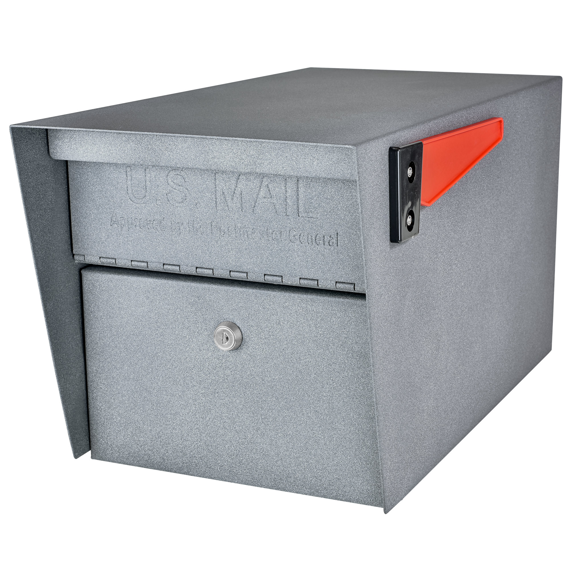 MailMaster Plus Plastic Mailbox with Spruce Finish - Walmart.com