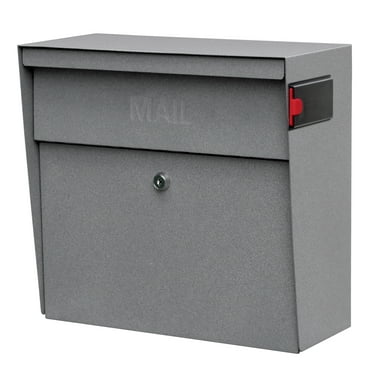 Mail Boss Townhouse Locking Security Mailbox, Alpine White - Walmart.com