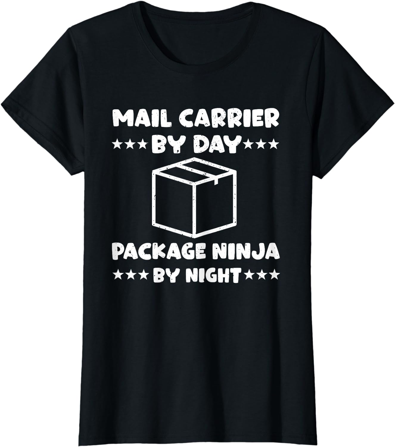Mail Carrier By Day Package Ninja By Night Funny Postman Men's Short ...