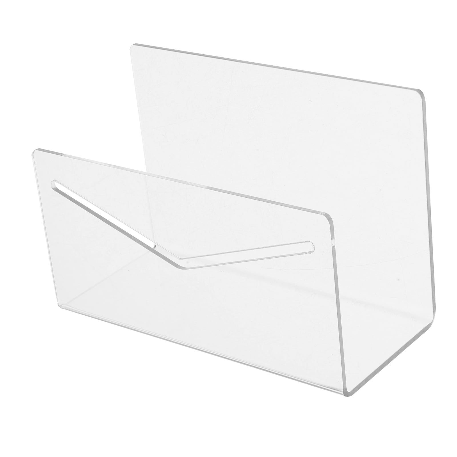 Mail Holder Invoice Stand Toppers Transparent Bracket Letter - Walmart.com