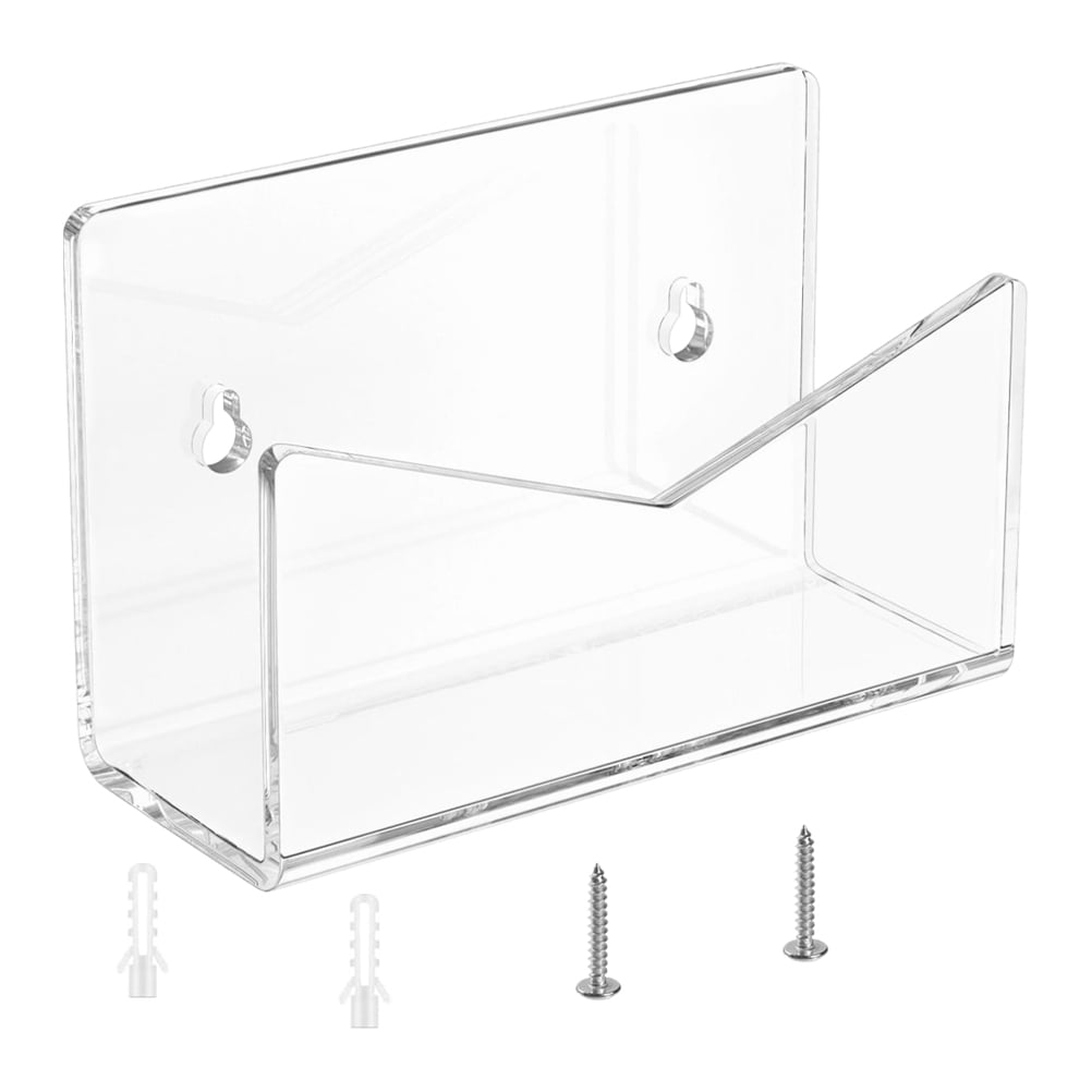 Mail Organizer Acrylic File Holder Envelopes Display Shelves Sorter ...