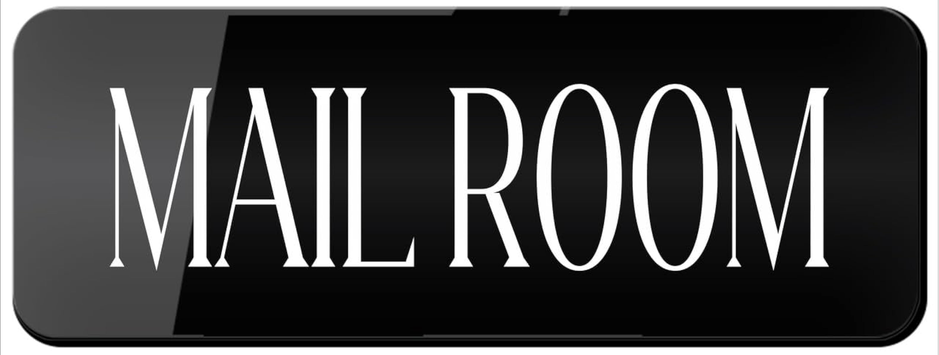 Mail Room Acrylic Plastic Sign Room Decor,Indoor&Outdoor Signs For Home ...