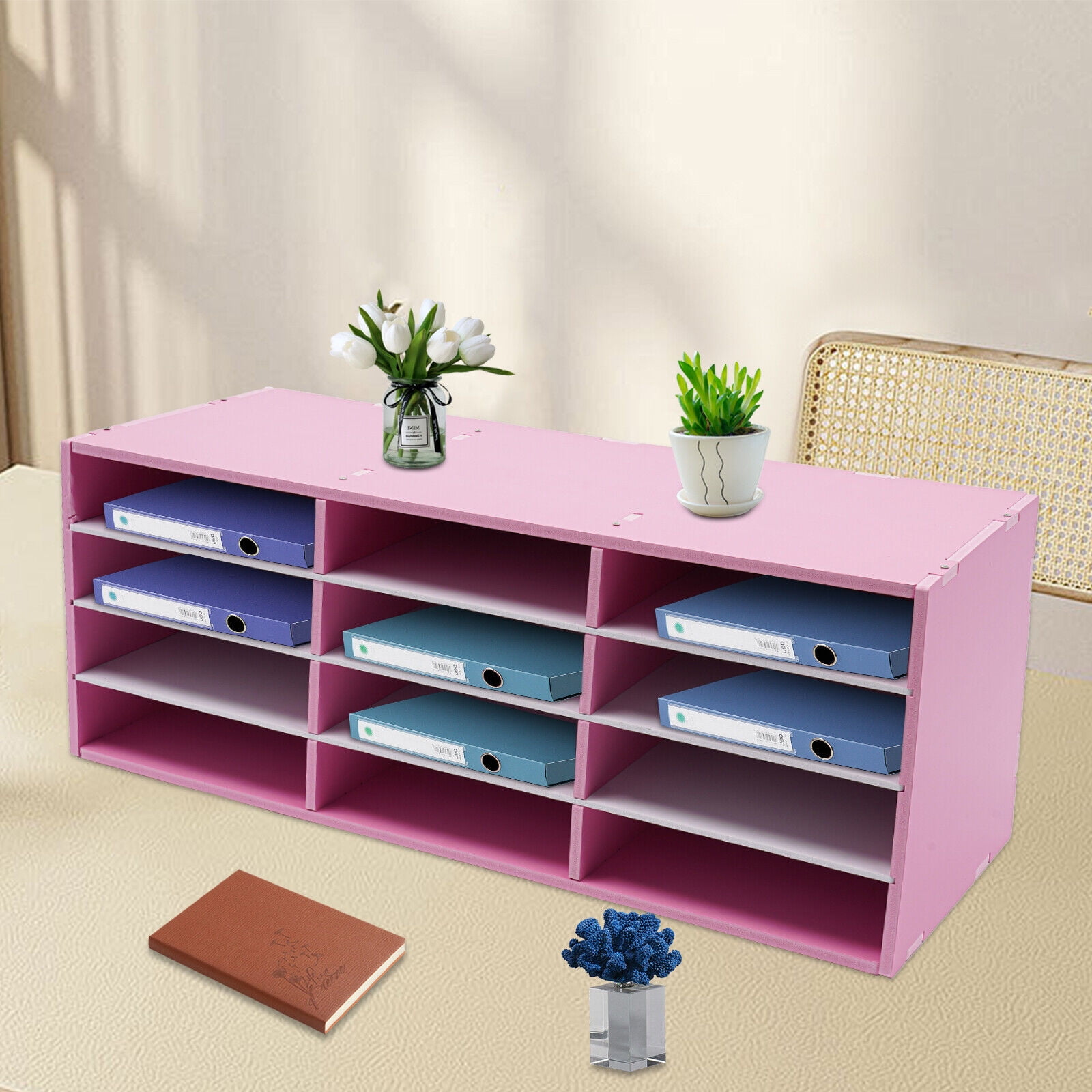 Mail Sorter Organizer, Countertop Literature Organizer, Student Mailbox ...