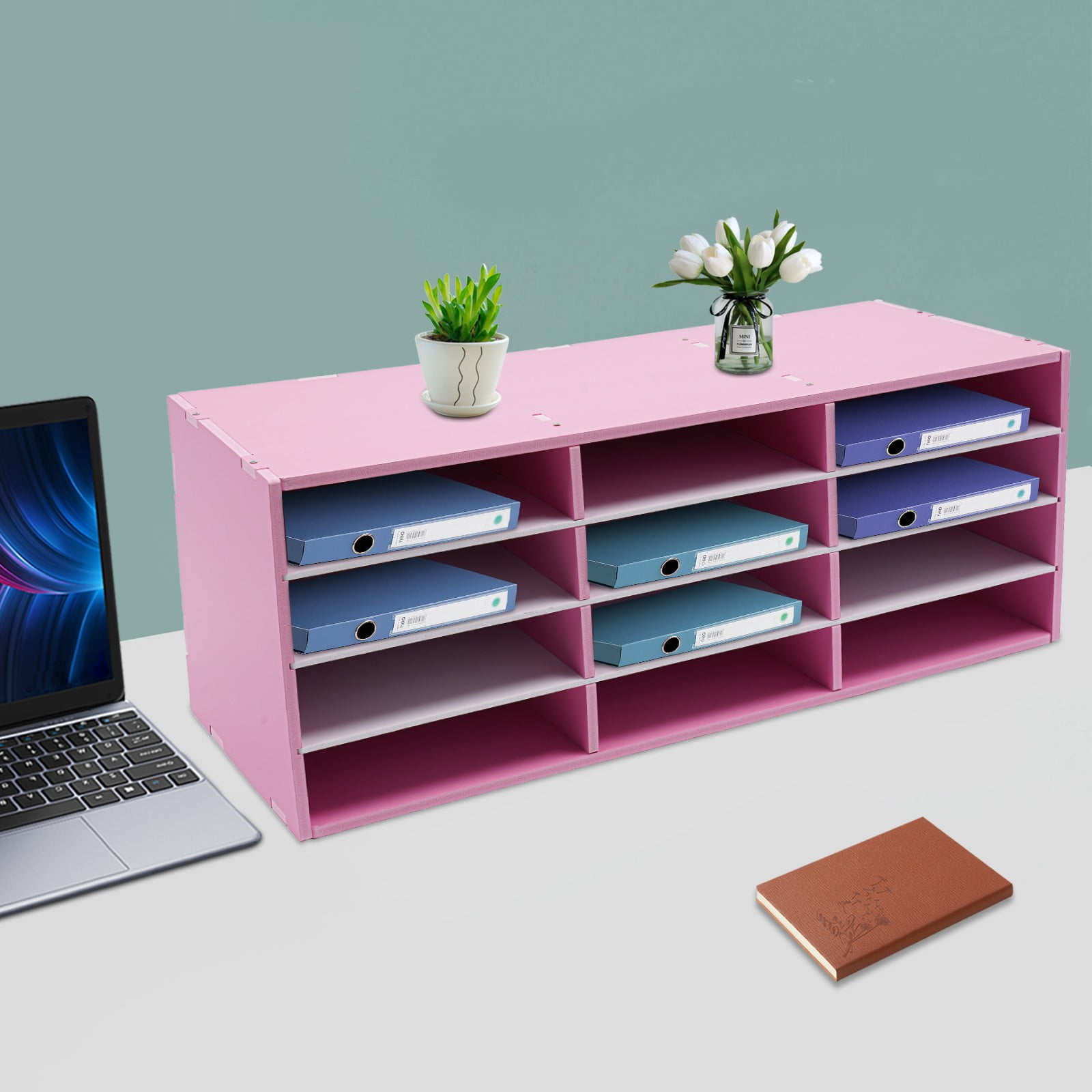 Mail Sorter Organizer, Countertop Literature Organizer, Student Mailbox ...