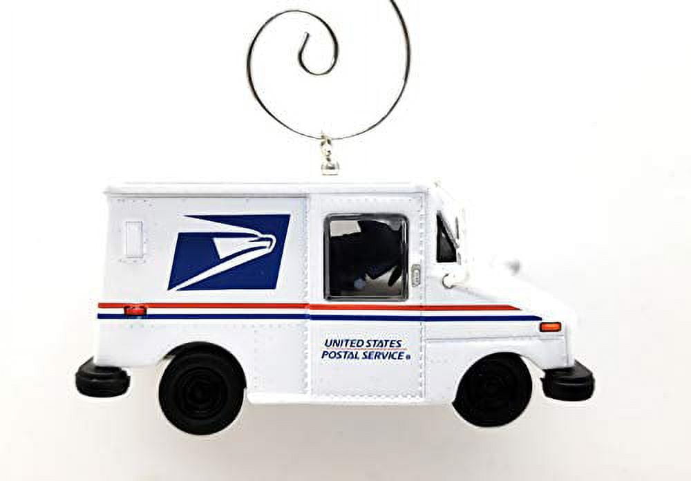 Mail Truck Post Office Postal Custom Christmas Ornament 1:64 Diecast ...