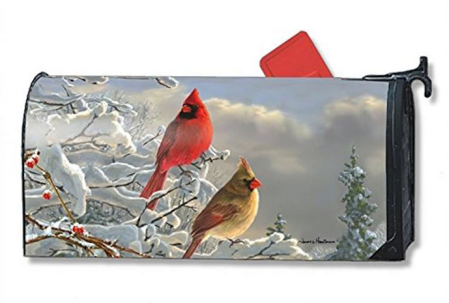 MailWraps Winter Cardinals Mailbox Cover #01267 - Walmart.com