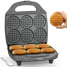 Pizzelle Maker Machine, Mini Non-stick Electric Pizzelle Cookie Baker ...