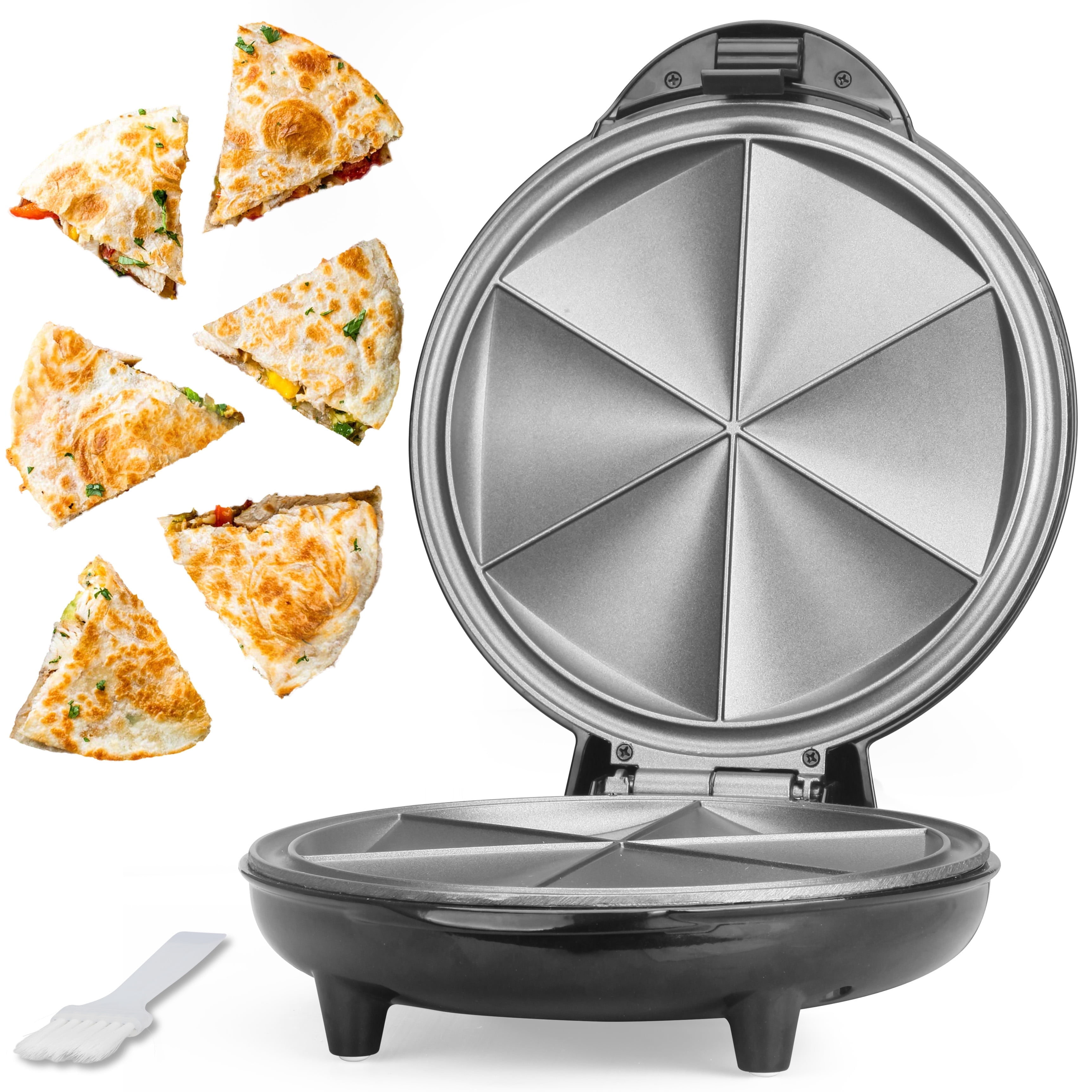 Mailand 9.5 Inch 6-Wedge Quesadilla Maker, Non-stick Surface, Non-slip ...