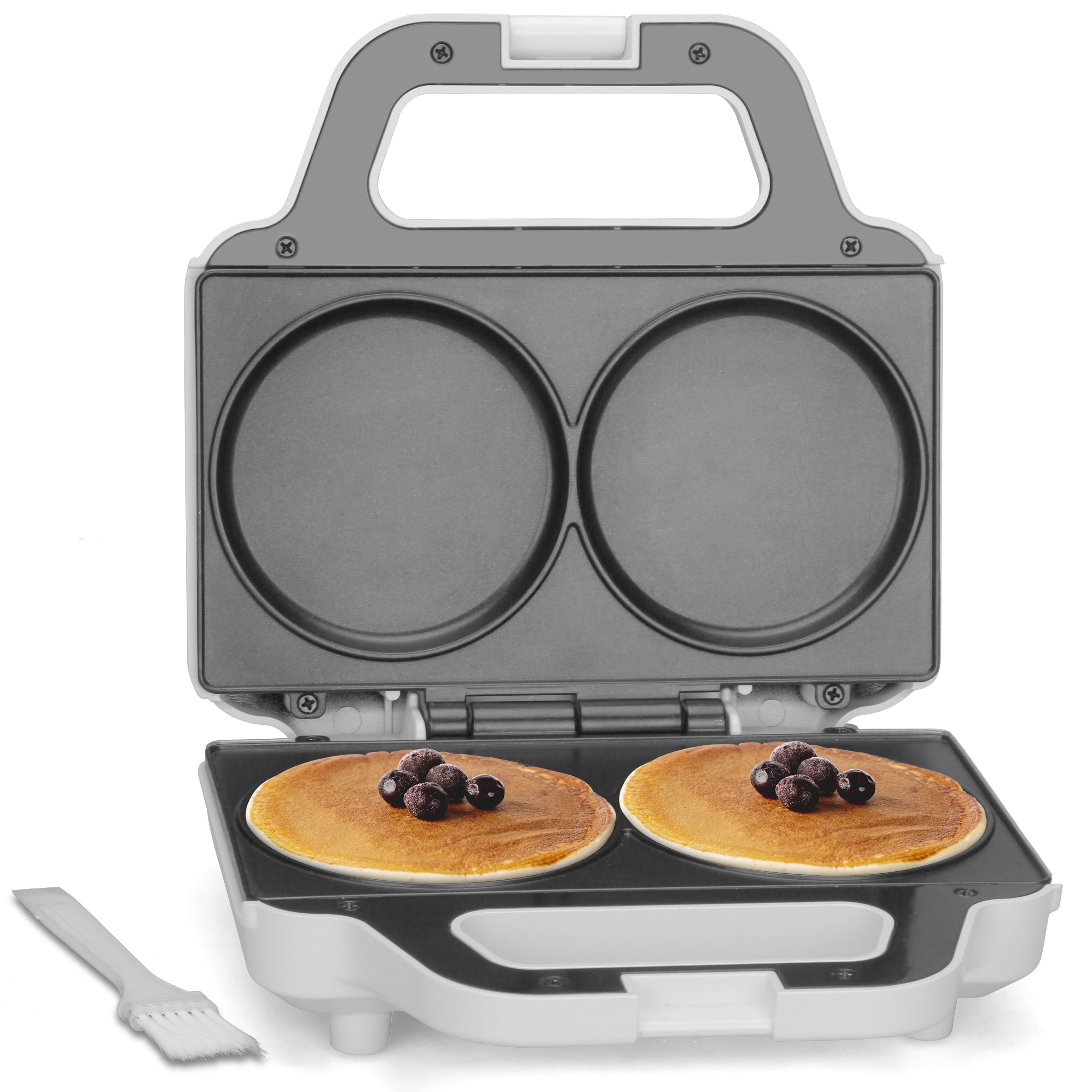 Mailand Double Mini Pancakes Maker, 4 Inch Electric Griddle for ...