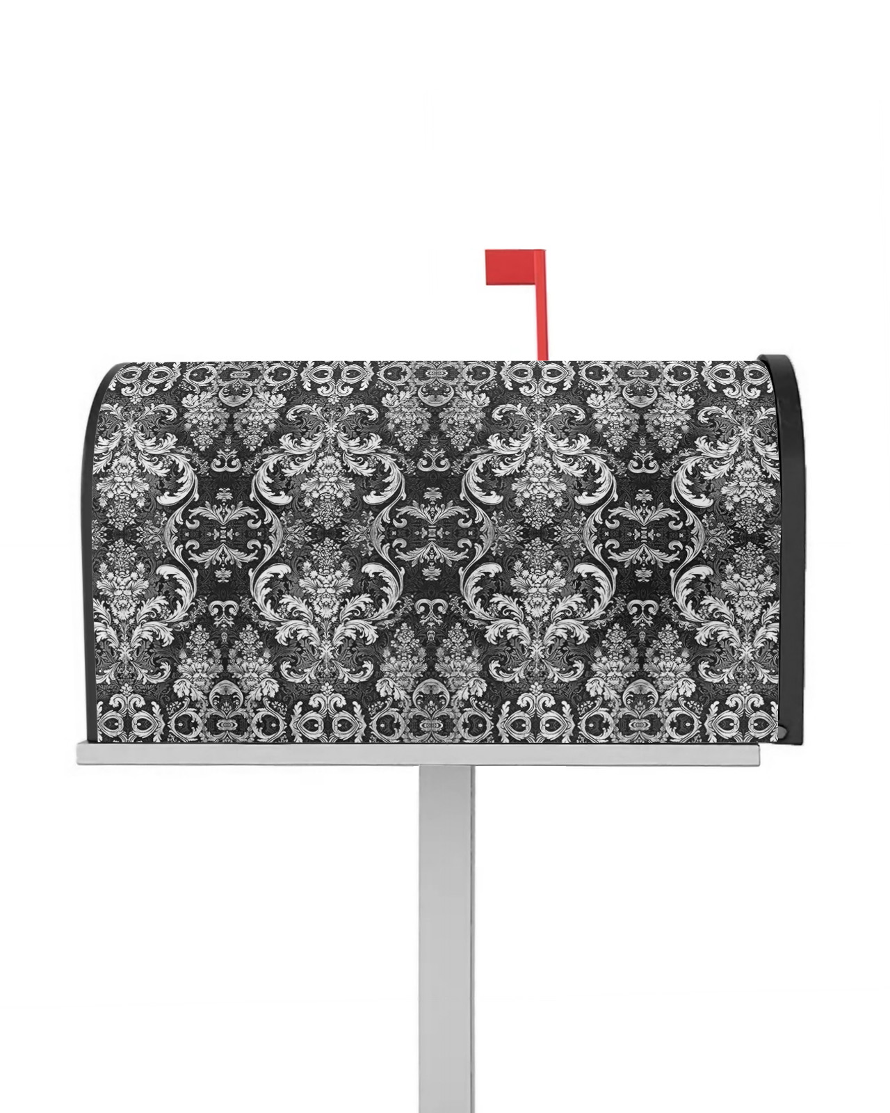 Mailbox Cover Magnetic Gradient Texture Abstract Retro European Floral ...