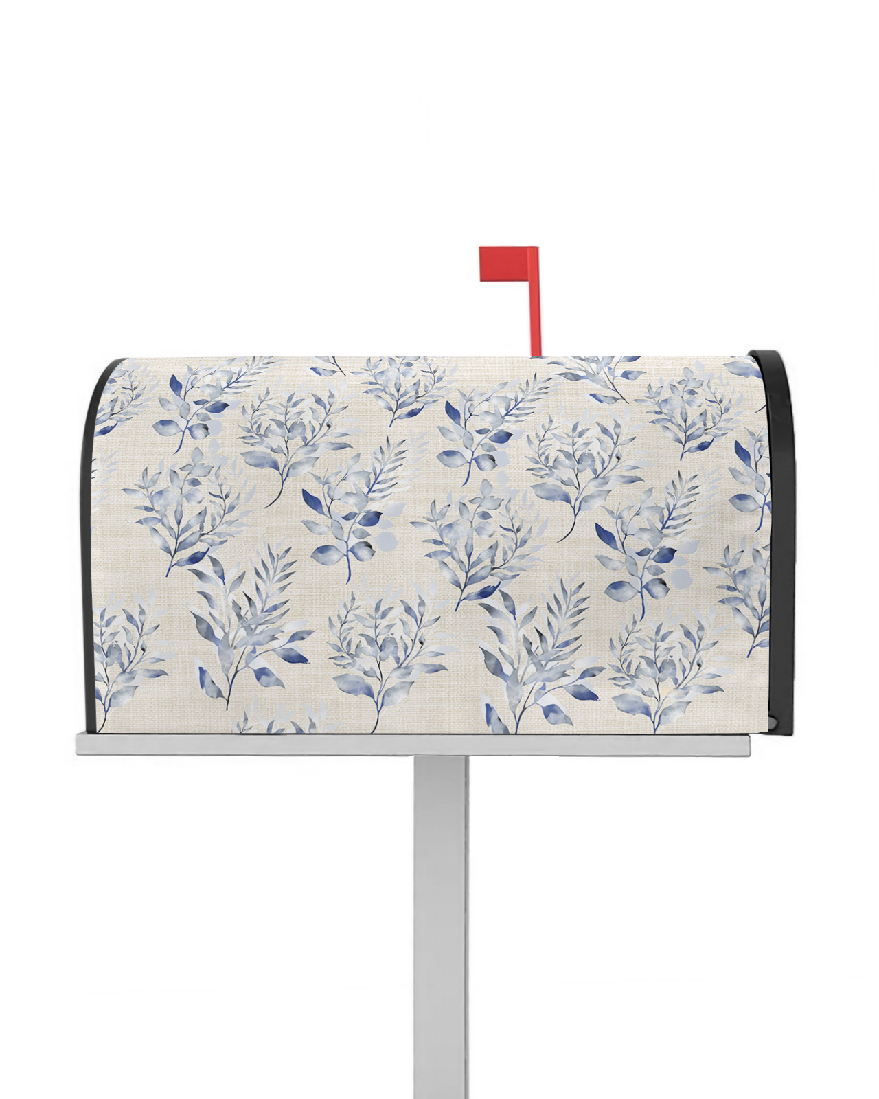 Mailbox Cover Magnetic Plant Hand Painted Style Watercolor Linen ...