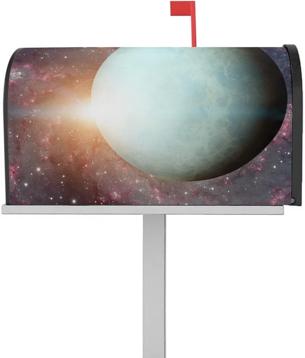 Mailbox Cover Magnetic Mailbox Wraps, Classic Sci-fi Bright Polka Dots ...