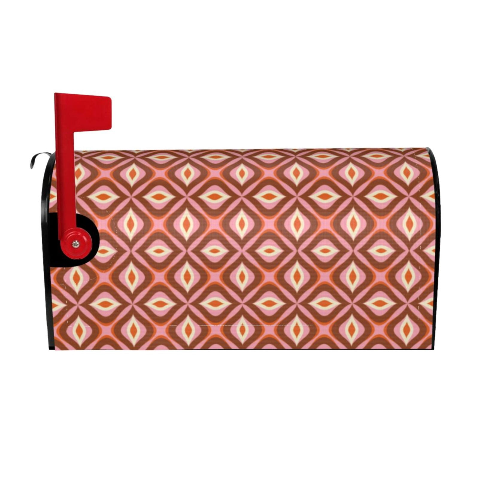 Mailbox Covers, 70s Retro Style Welcome Cute Mailbox Cover Magnetic ...