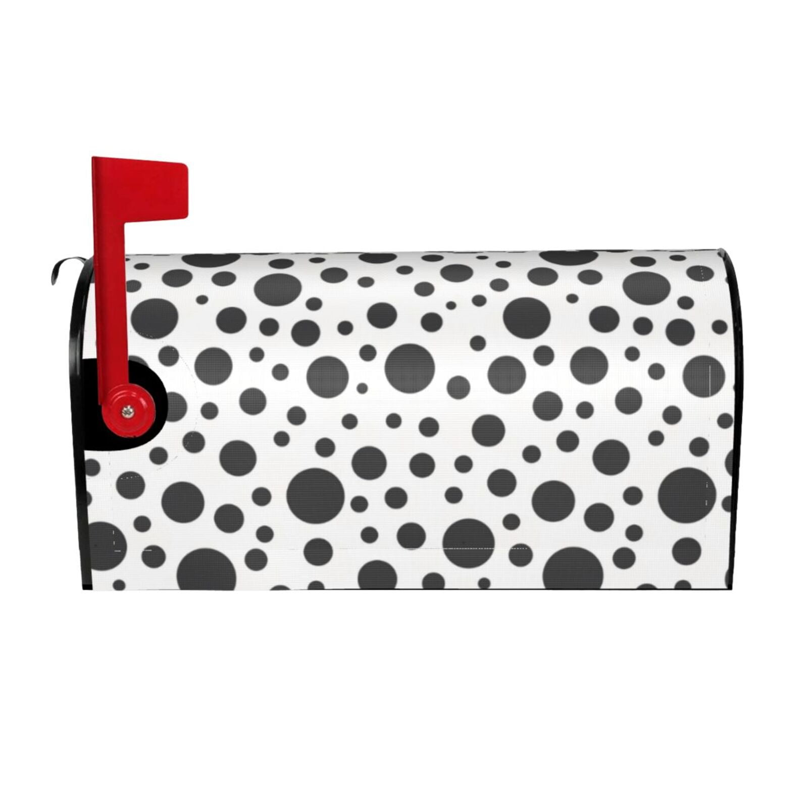 Mailbox Covers Abstract black Polka dots Waterproof mail Box Covers ...