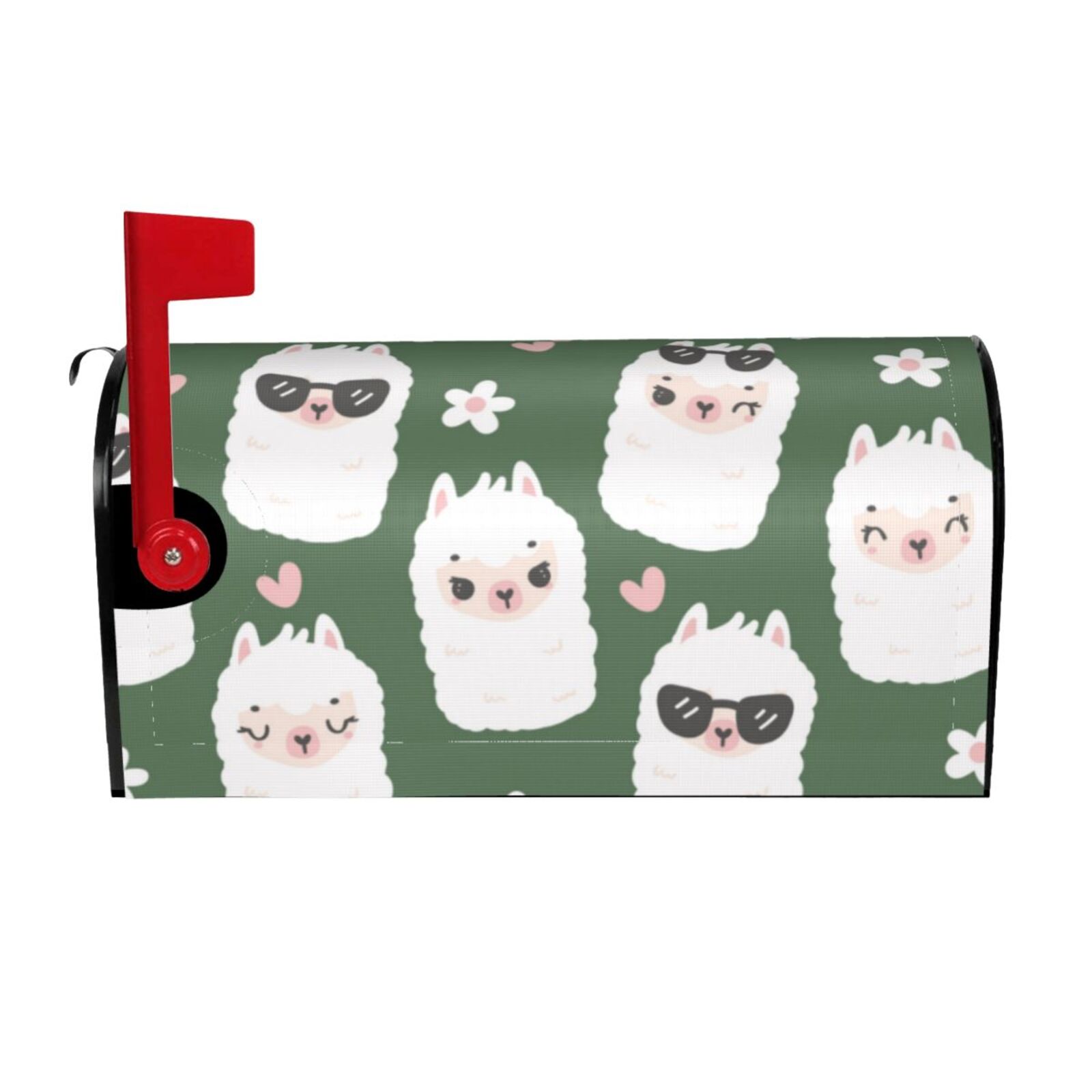 Mailbox Covers, Alpaca Faces Welcome Cute Mailbox Cover Magnetic ...