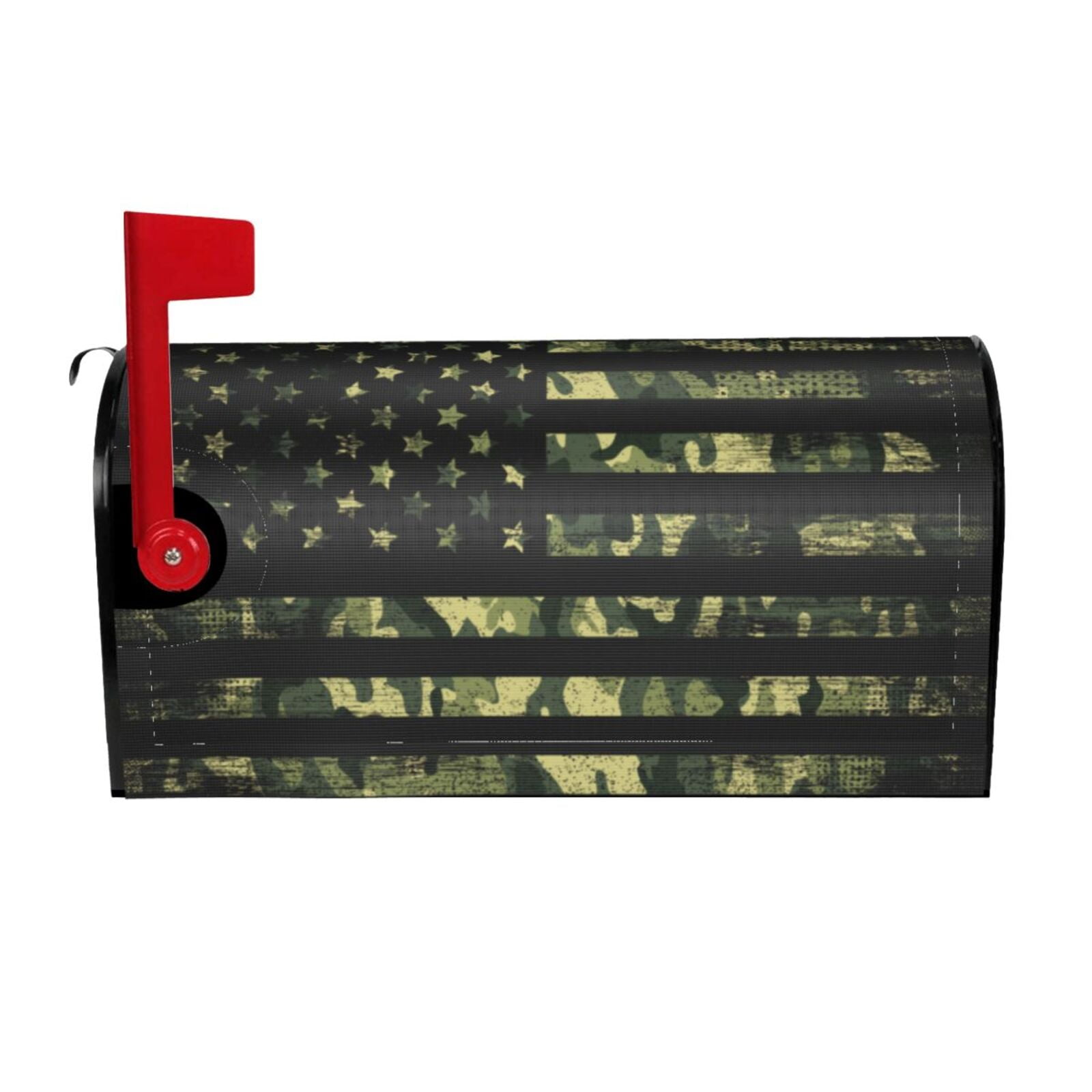 Mailbox Covers, American Flag Camo Welcome Mailbox Cover Magnetic Extra ...