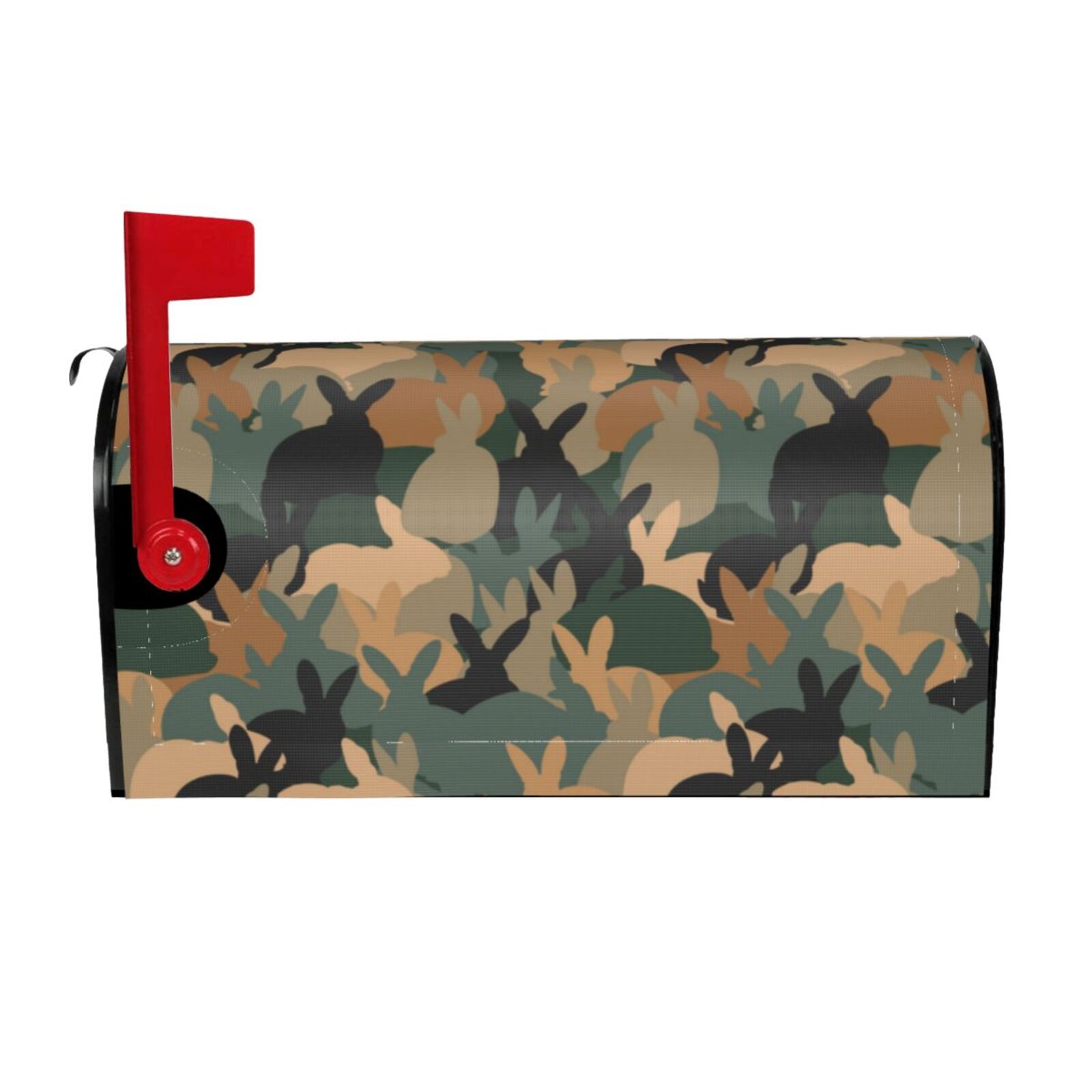 Mailbox Covers Artistic Cartoon Cute Rabbit_A Waterproof mail Box ...