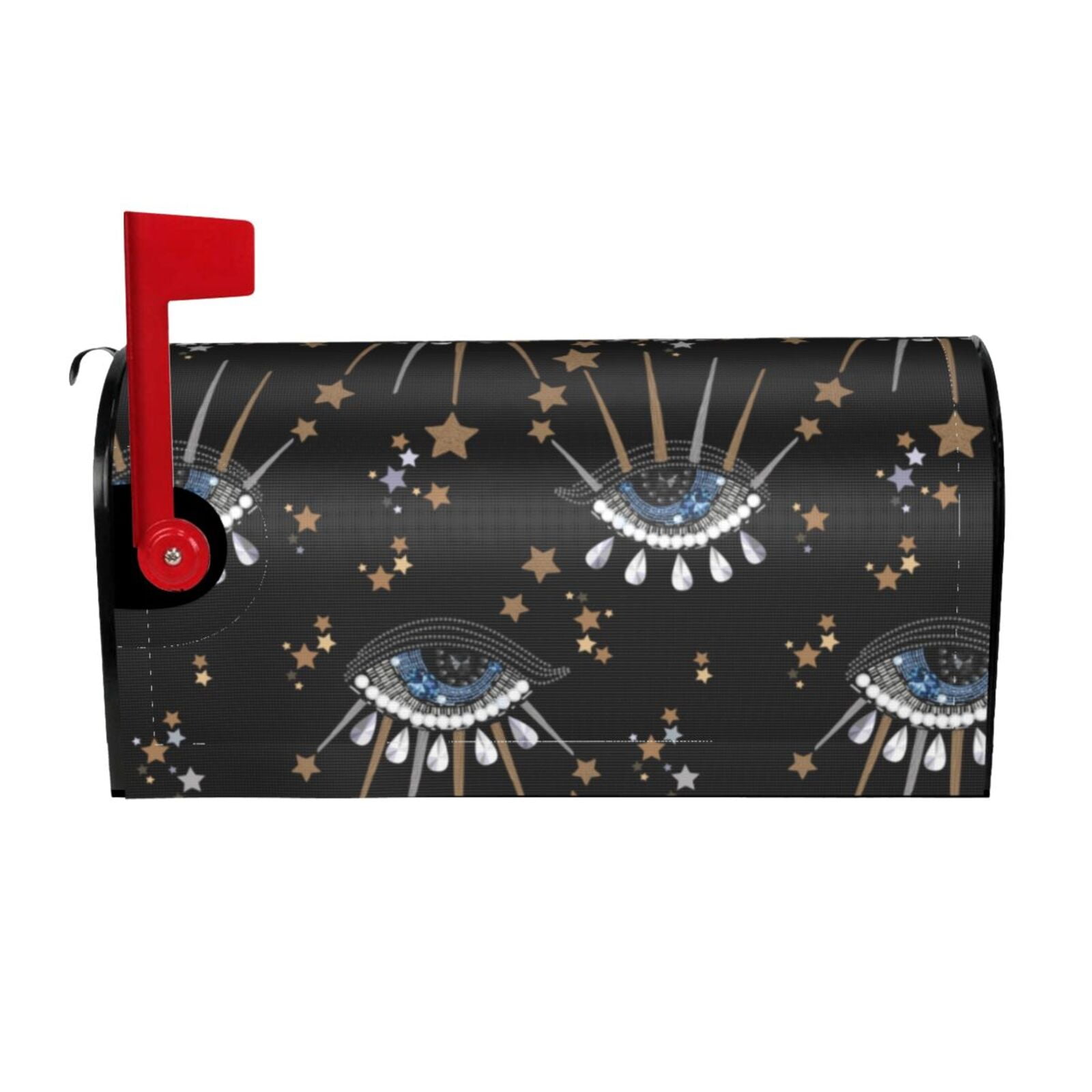 Mailbox Covers, Artistic Eye Stars Welcome Cute Mailbox Cover Magnetic ...