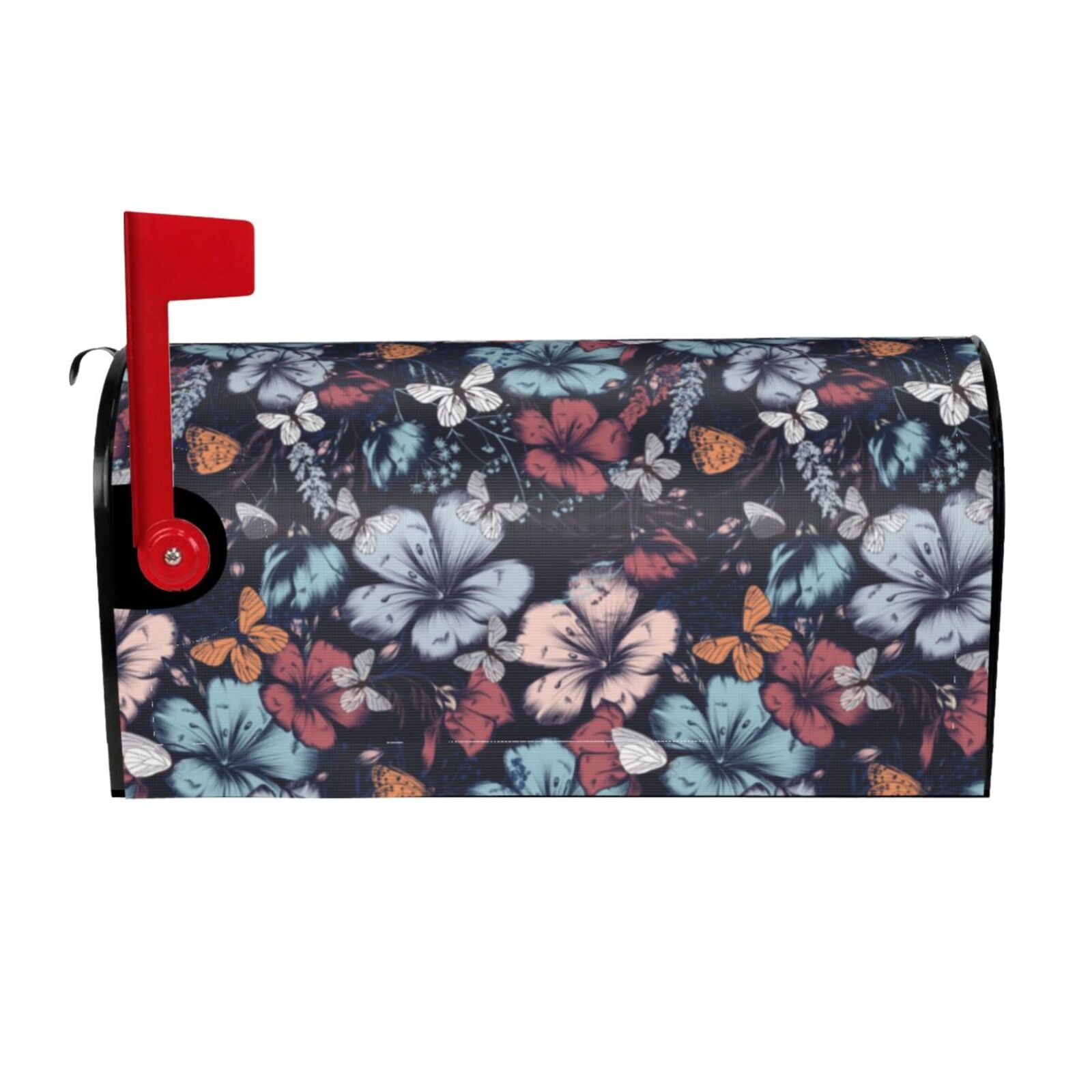 Mailbox Covers Beautiful butterfly flower Waterproof mail Box Covers ...