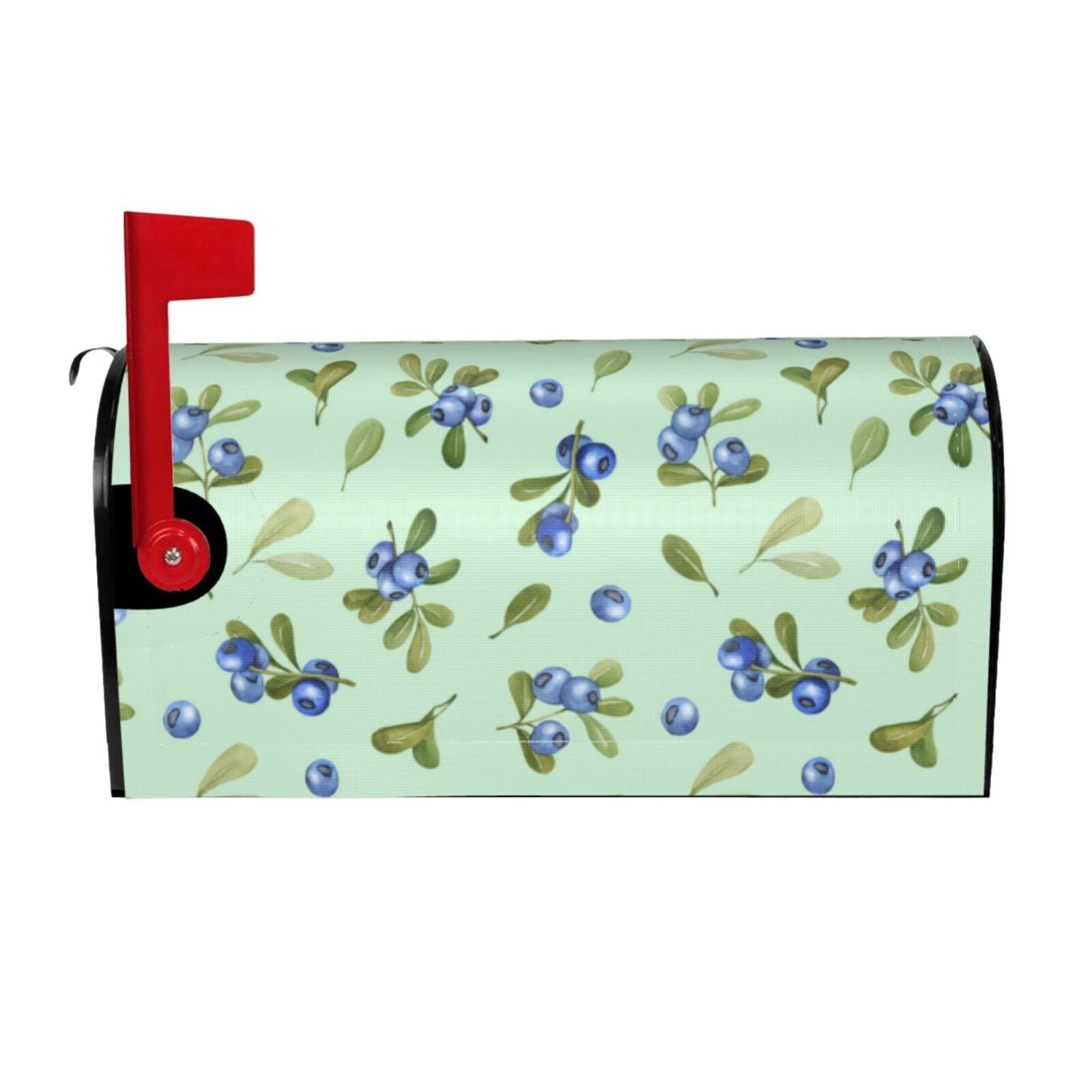 Mailbox Covers, Blueberry berry Print Welcome Cute Mailbox Cover ...