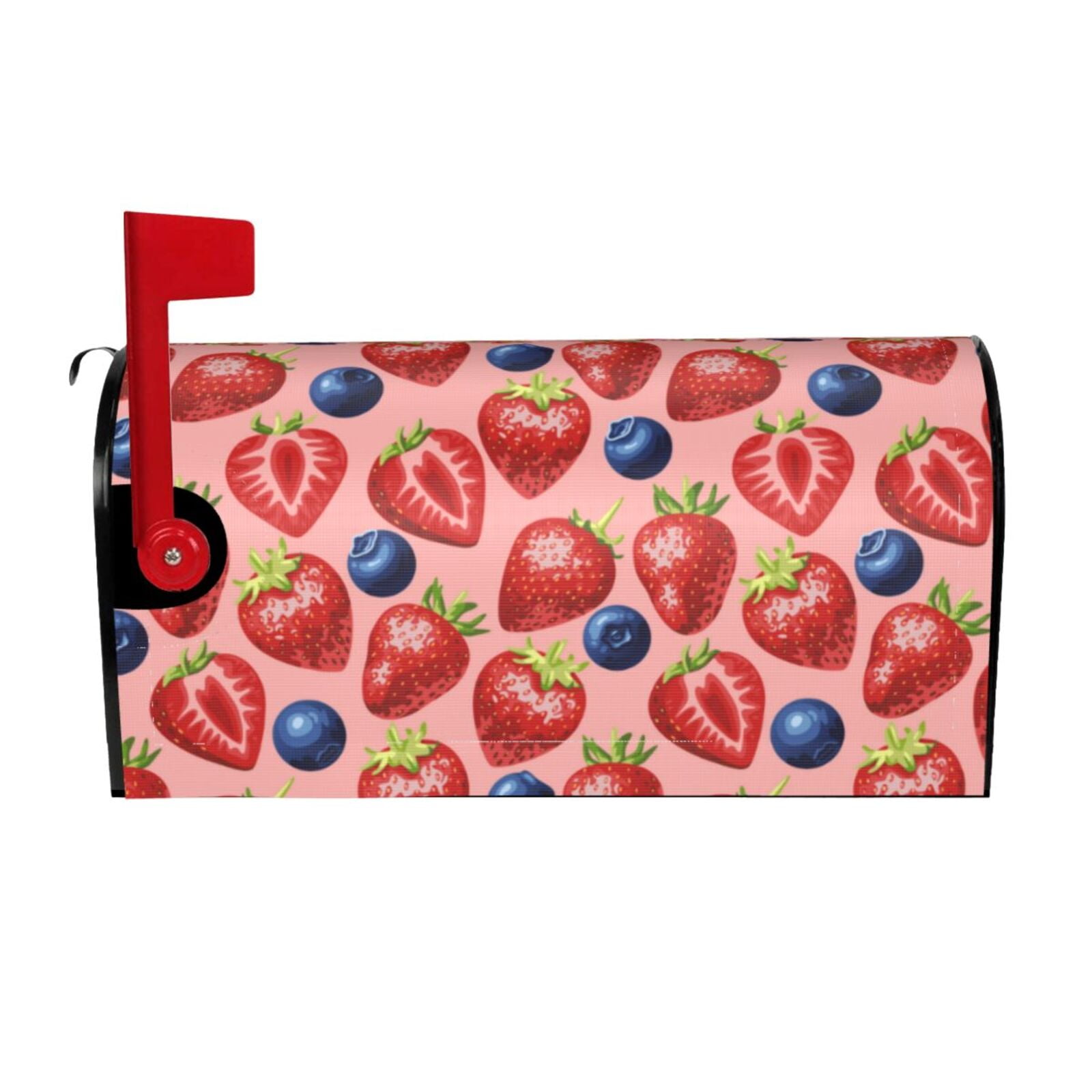 Mailbox Covers, Blueberry strawberry Print Welcome Cute Mailbox Cover ...