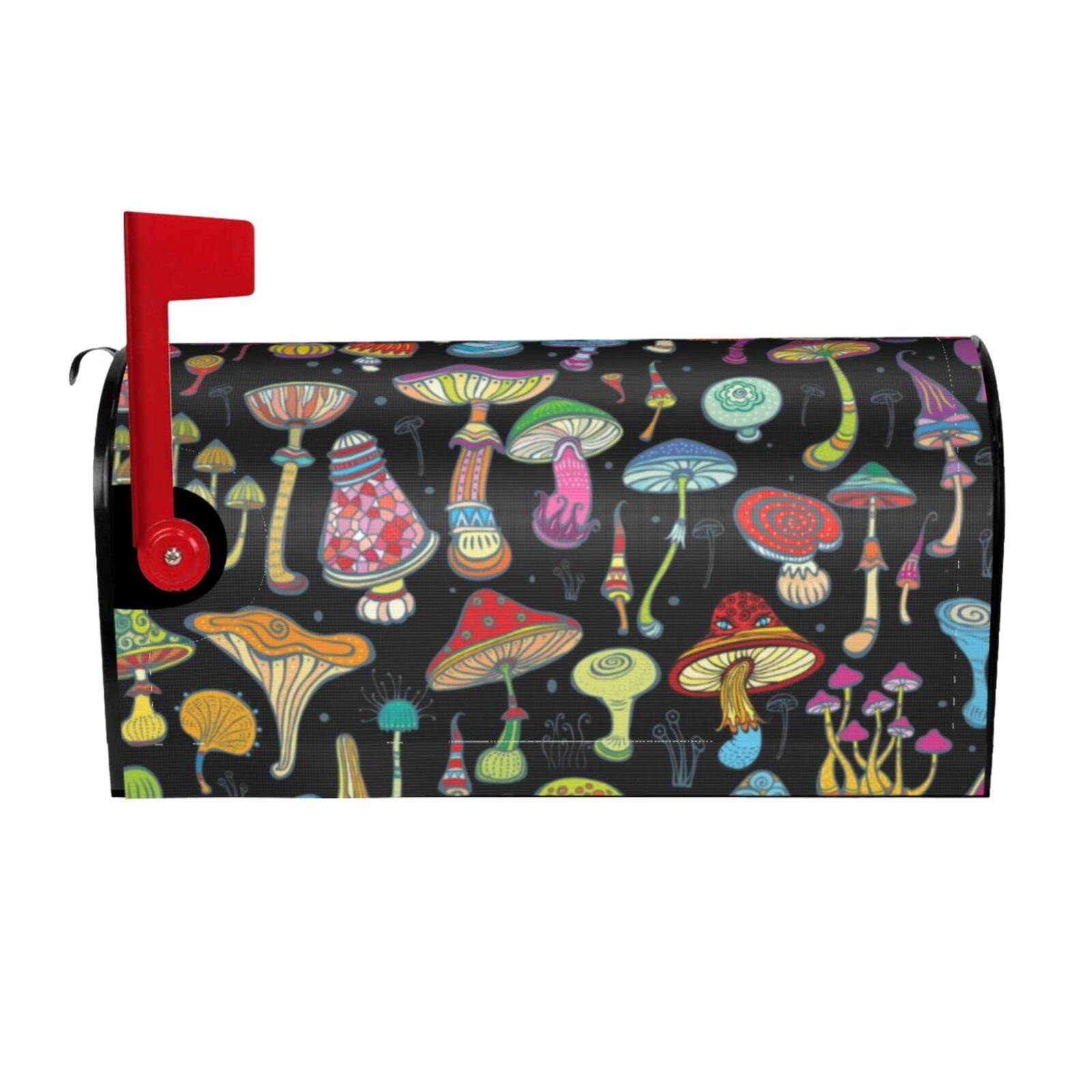 Mailbox Covers Bright Mushrooms Waterproof mail Box Covers, Magnetic ...