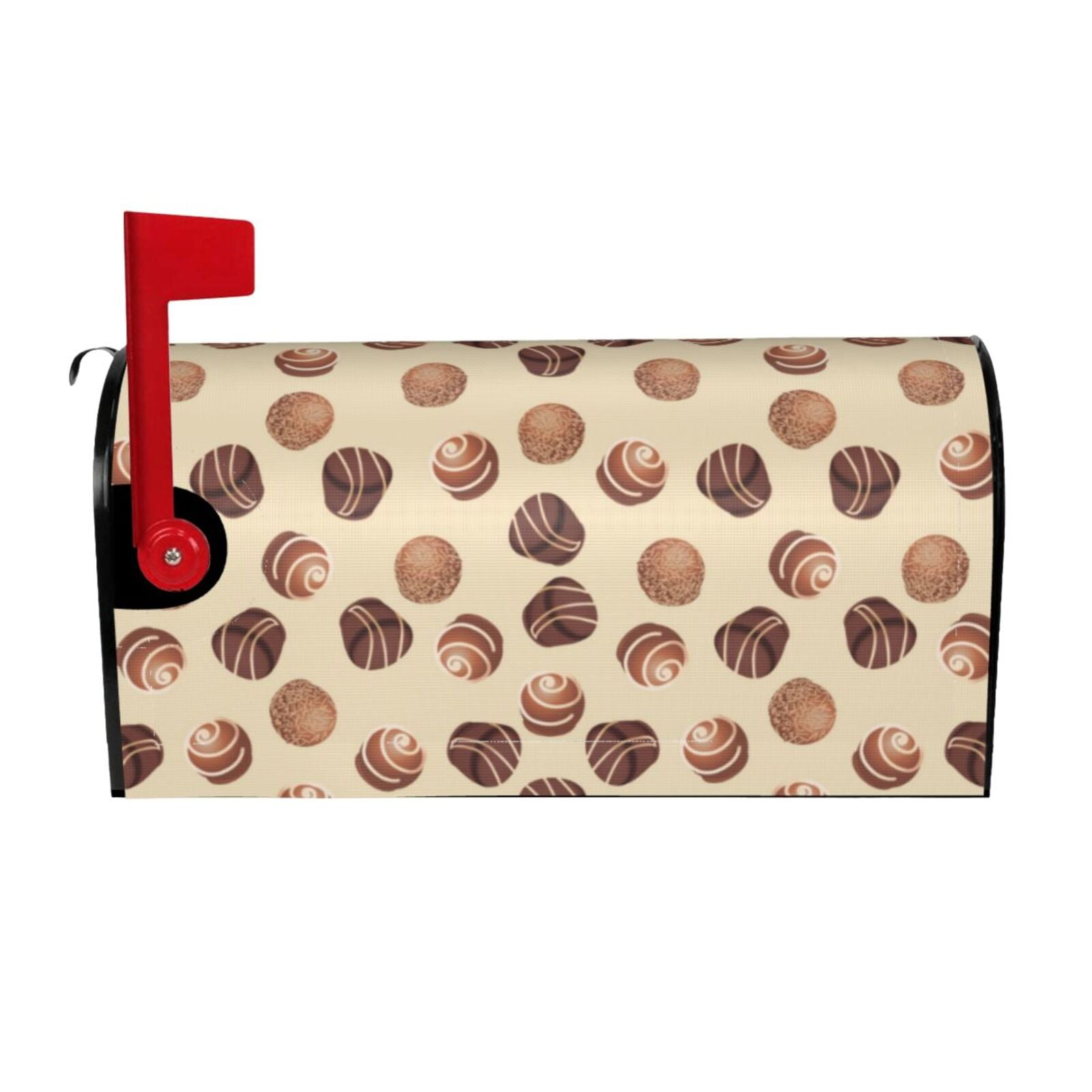 Mailbox Covers Brown Chocolate Print Waterproof mail Box Covers ...