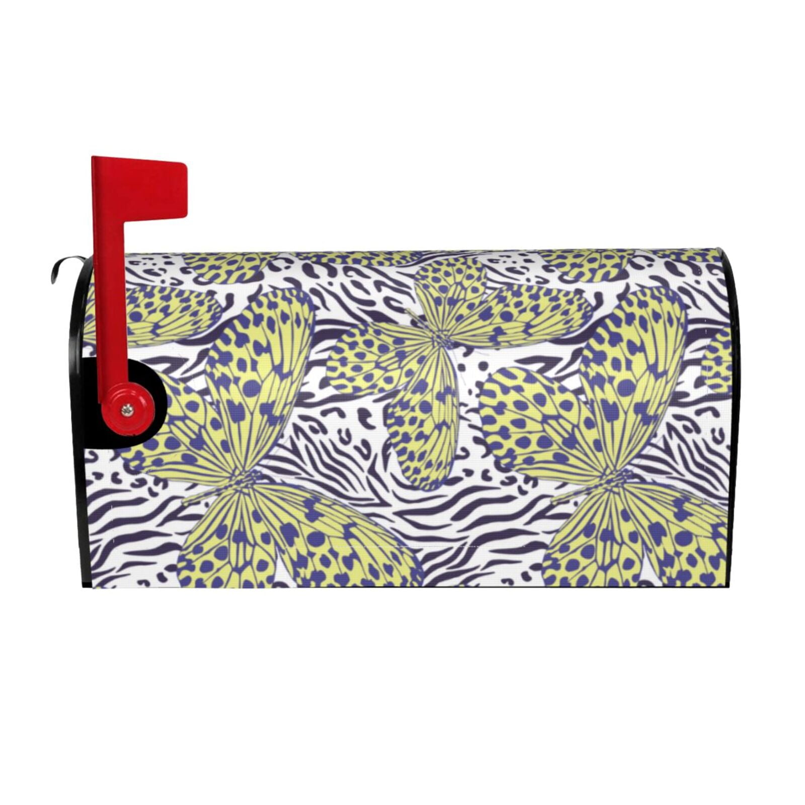 Mailbox Covers, Butterfly zebra leopard print Welcome Cute Mailbox ...