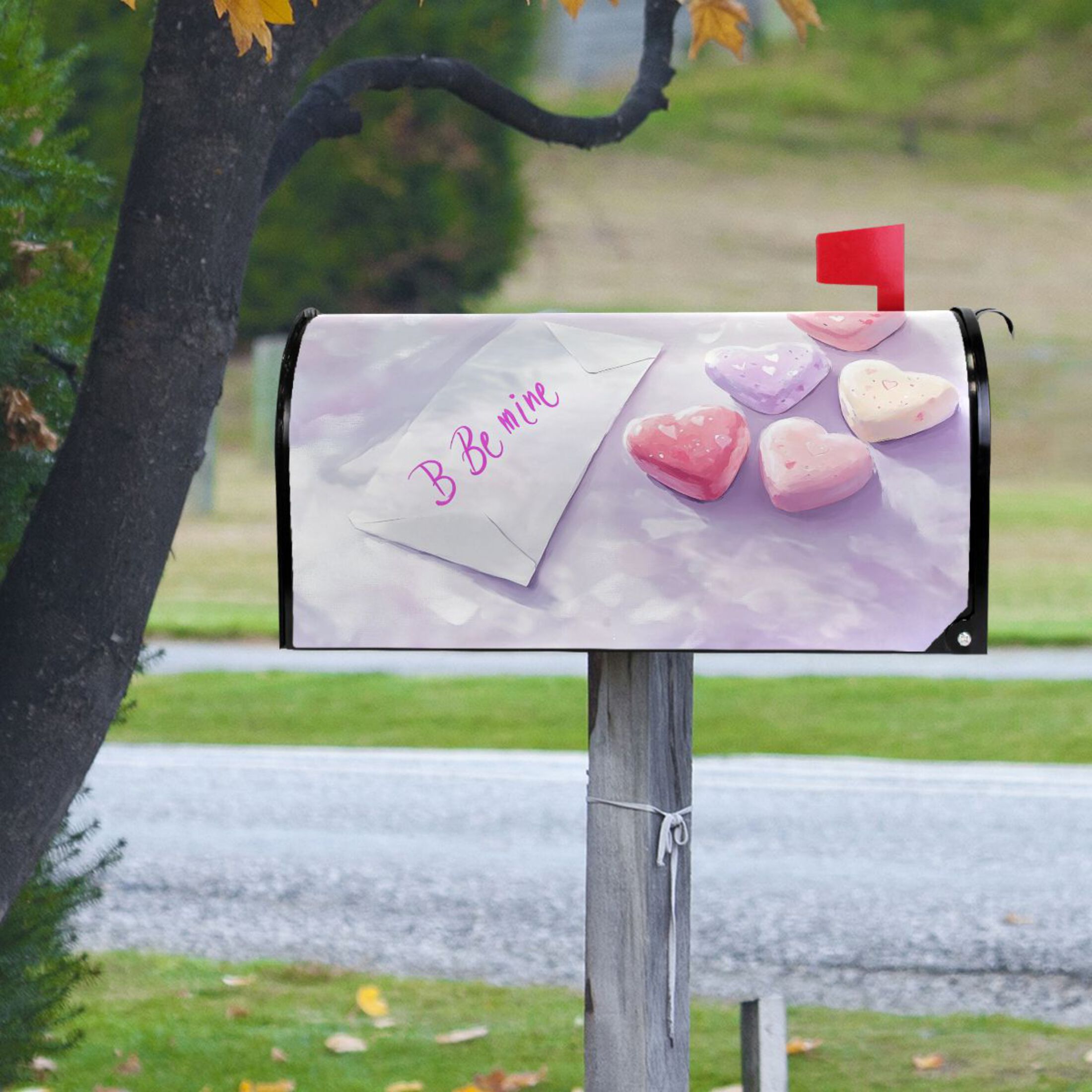Mailbox Covers Candy Conversation Hearts Mailbox Cover - Walmart.com