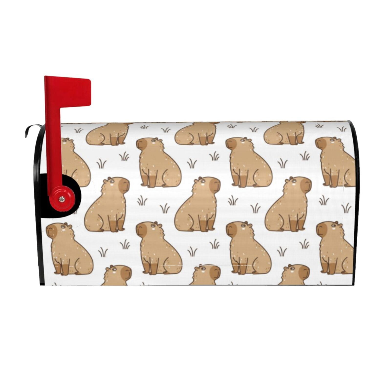 Mailbox Covers, Capybara Grass Mailbox Cover Magnetic Extra Large Size ...