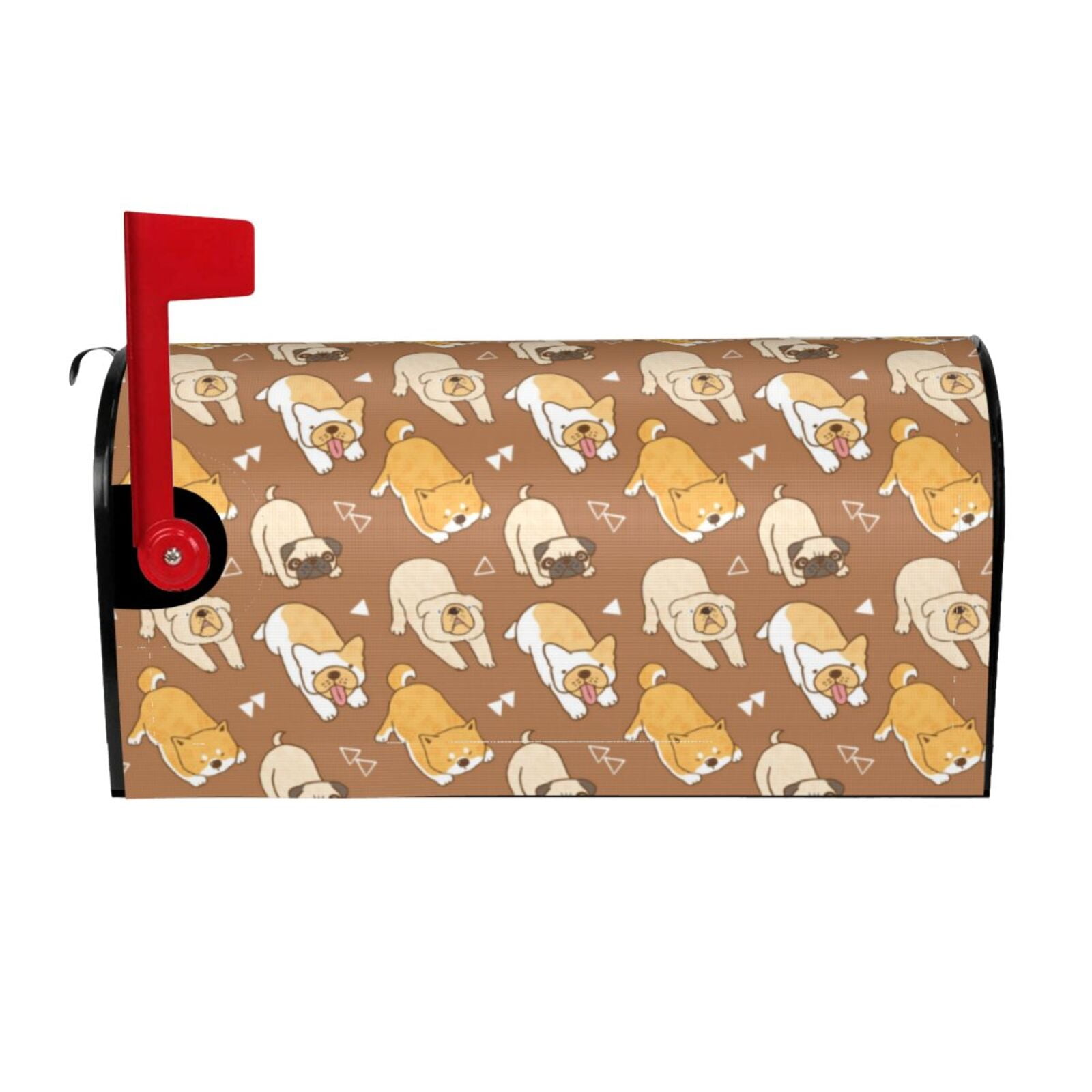 Mailbox Covers Cartoon Bulldog Waterproof mail Box Covers, Magnetic ...