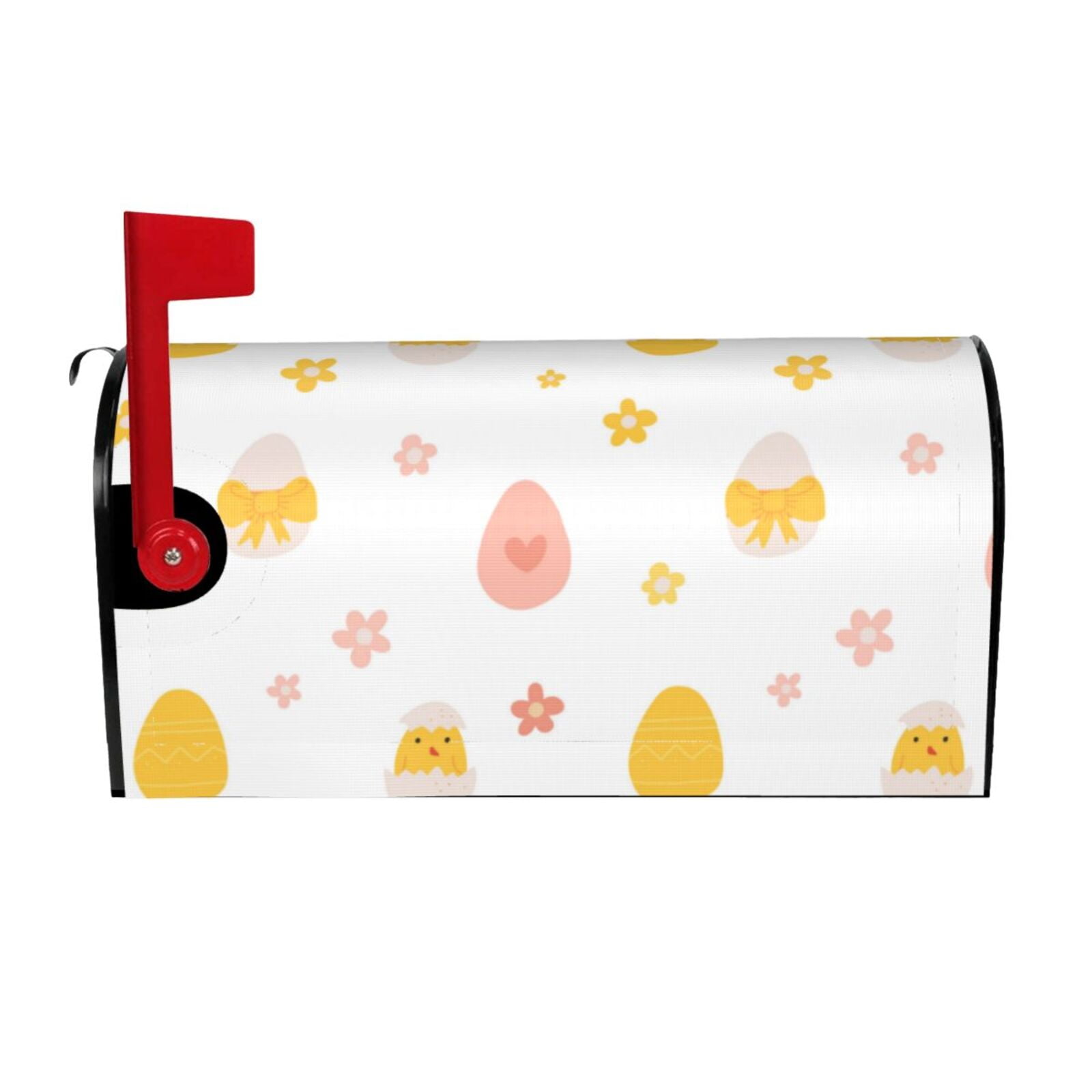 Mailbox Covers, Cartoon Cute Chick Egg Flower Welcome Mailbox Cover ...