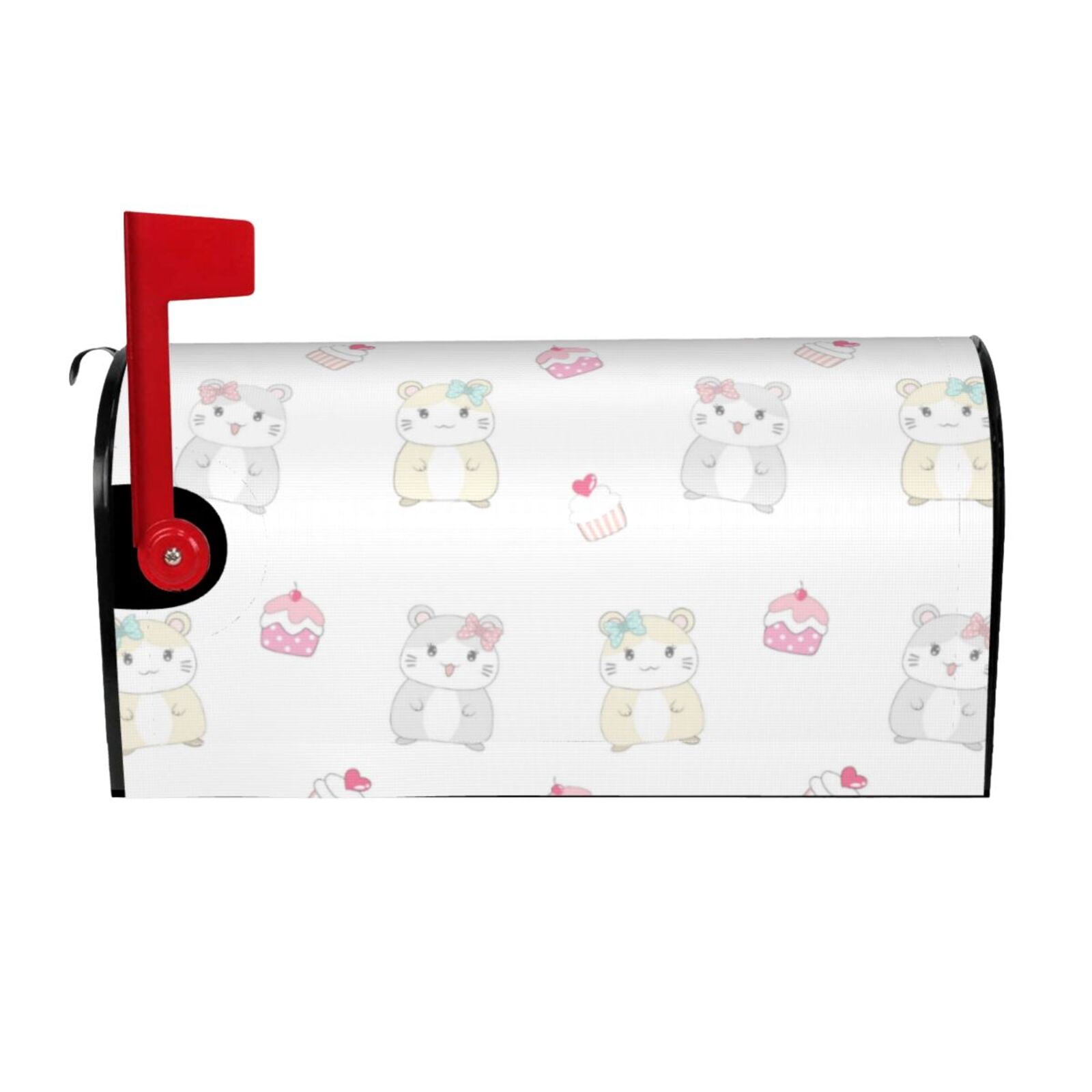 Mailbox Covers, Cartoon Cute Hamster Cake Welcome Cute Mailbox Cover ...