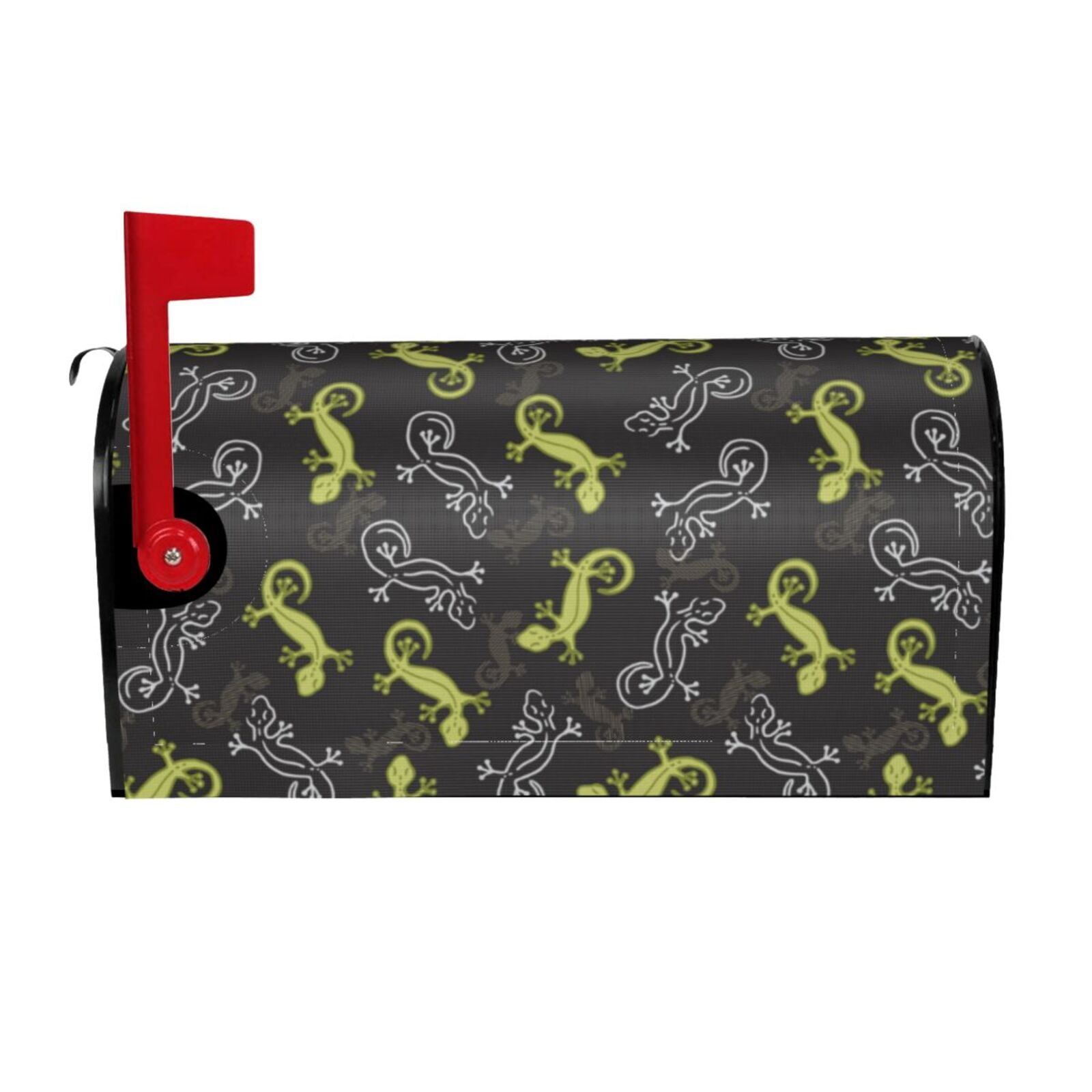 Mailbox Covers Cartoon Cute Lizard Gecko_A Waterproof mail Box Covers ...